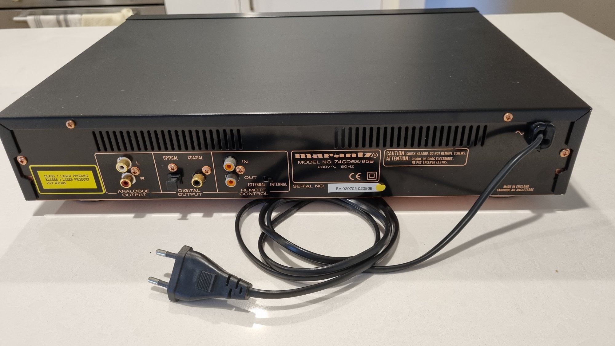 Marantz CD63 MkII KI Signature, CD Player - Stereo, Home Cinema ...