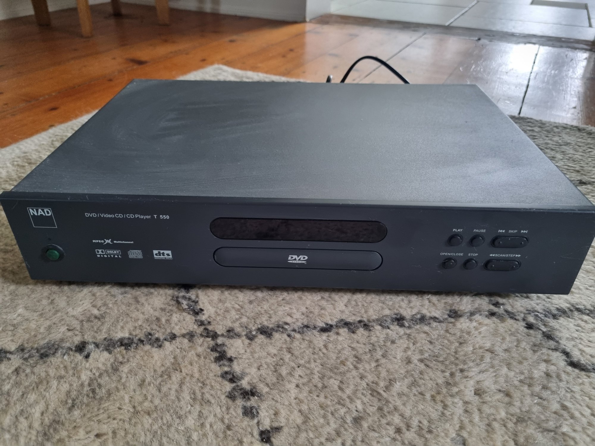 NAD T550 DVD/VIDEO CD/CD Player - Stereo, Home Cinema, Headphones ...