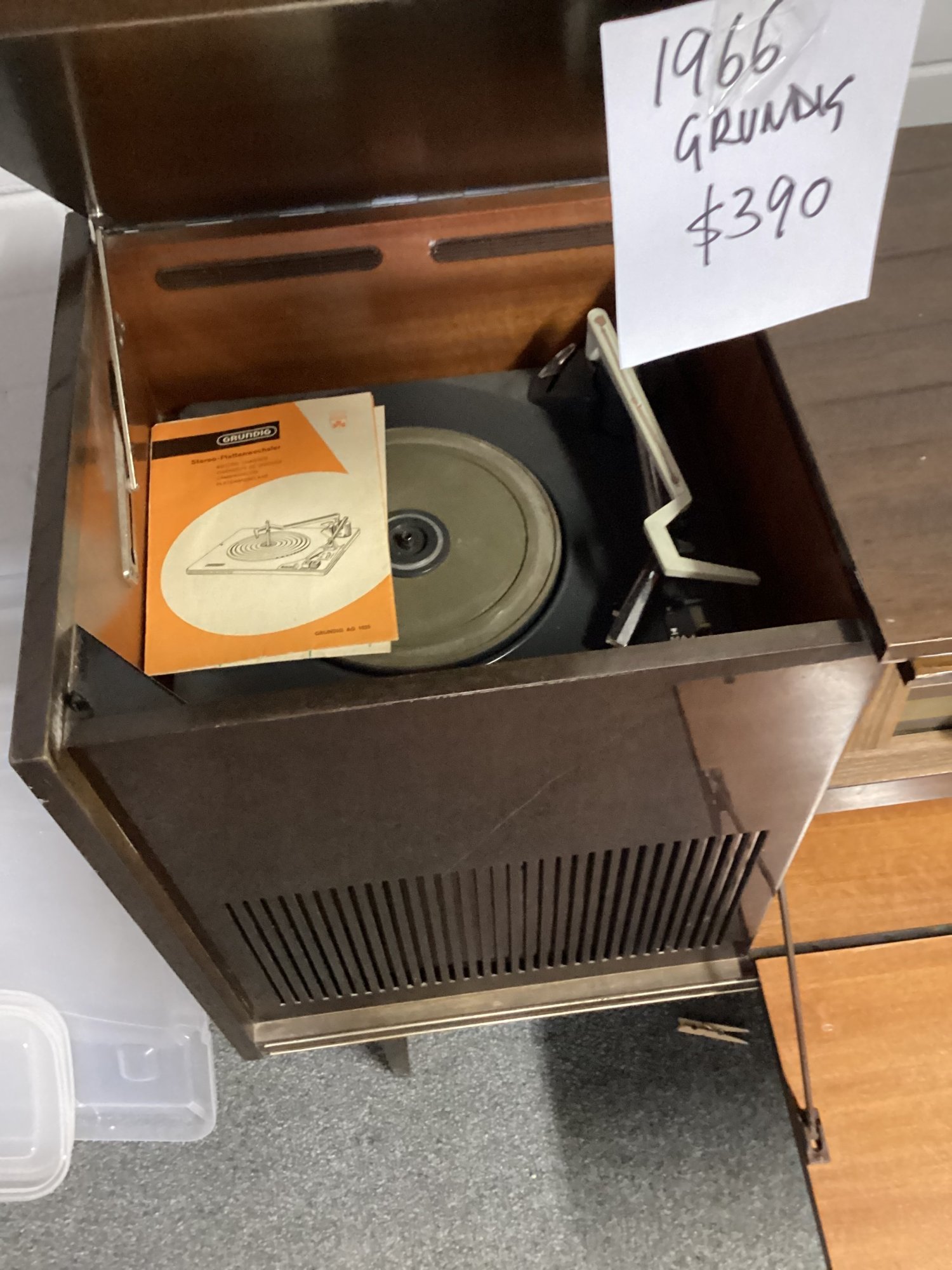 Grundig Radiogram 1960’s - Stereo, Home Cinema, Headphones Components ...
