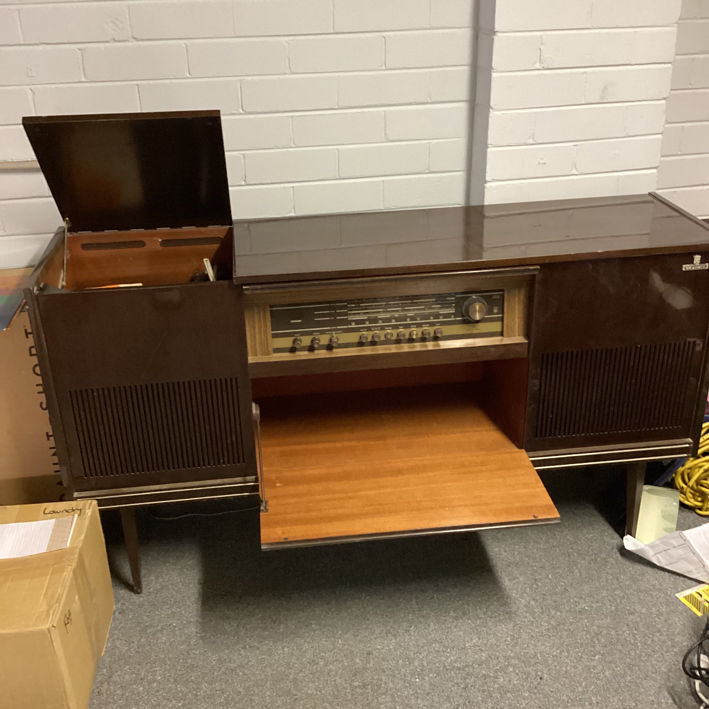 Grundig Radiogram 1960’s - Stereo, Home Cinema, Headphones Components ...