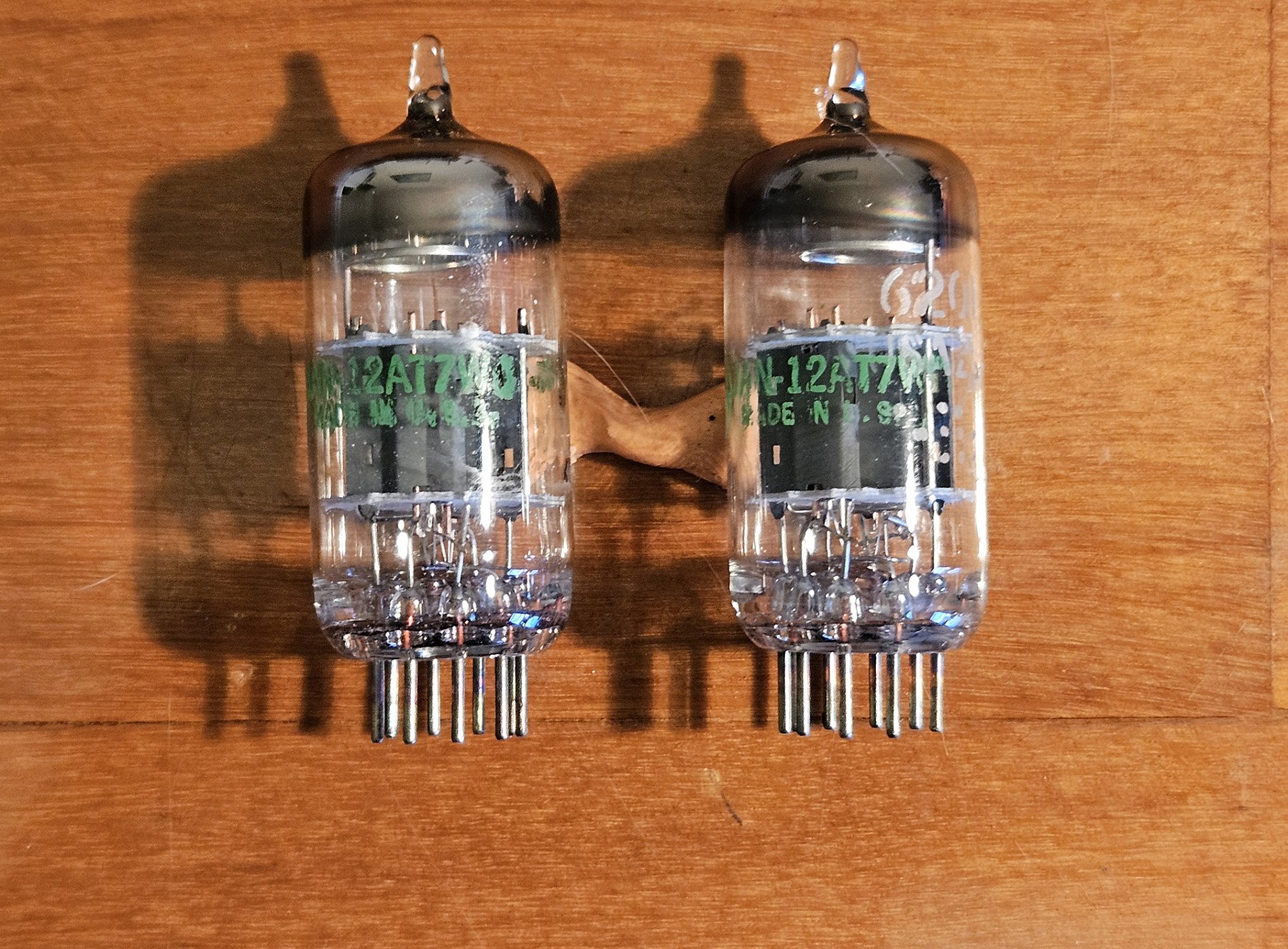 Pair of GE JAN 12AT7 - Hi-Fi and Cinema Cables & Accessories - StereoNET