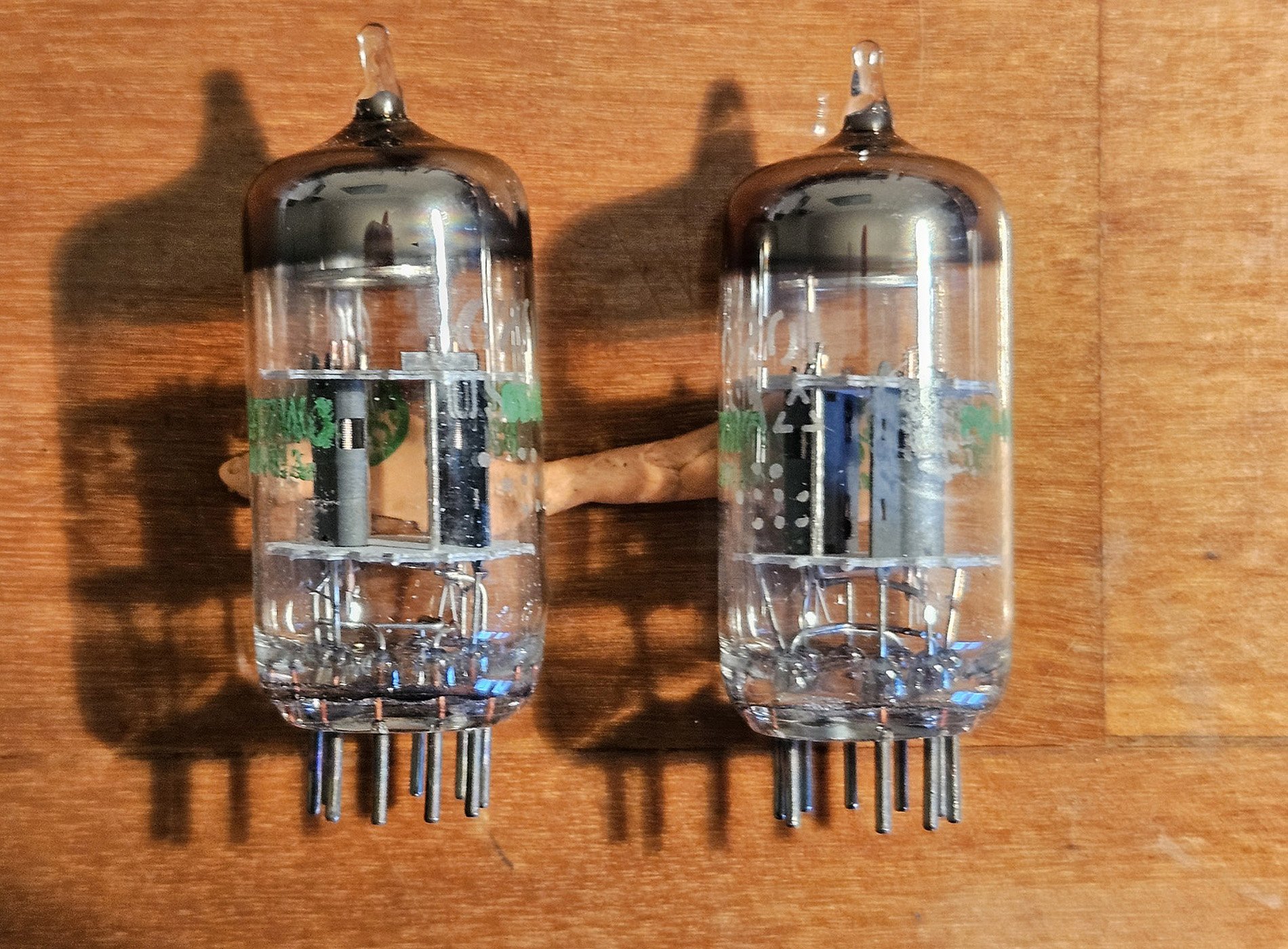 Pair of GE JAN 12AT7 - Hi-Fi and Cinema Cables & Accessories - StereoNET