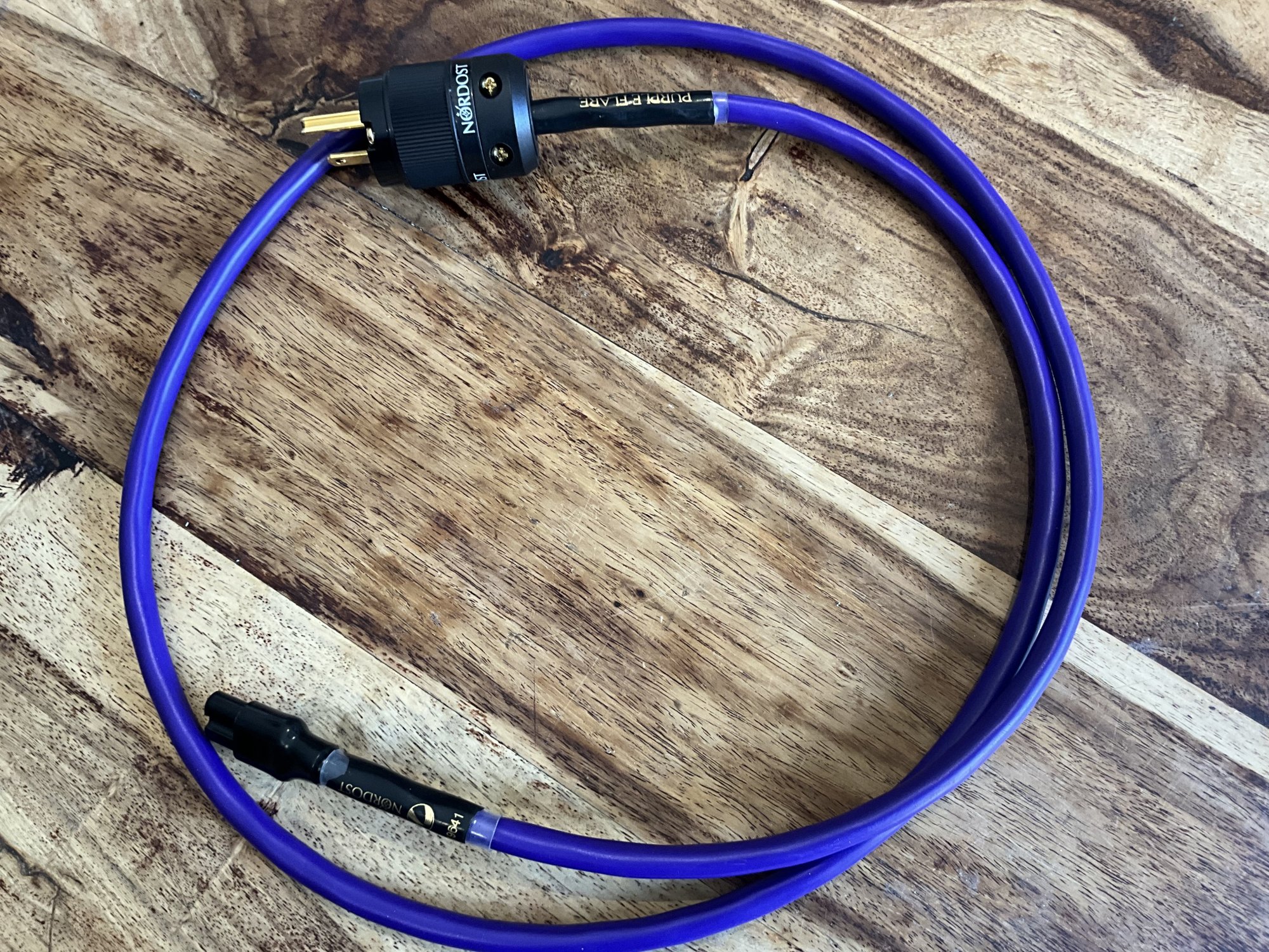 Nordost Purple Flare Figure-8 Power Cable 1.5 Metre |﻿ Hi-Fi and Cinema ...