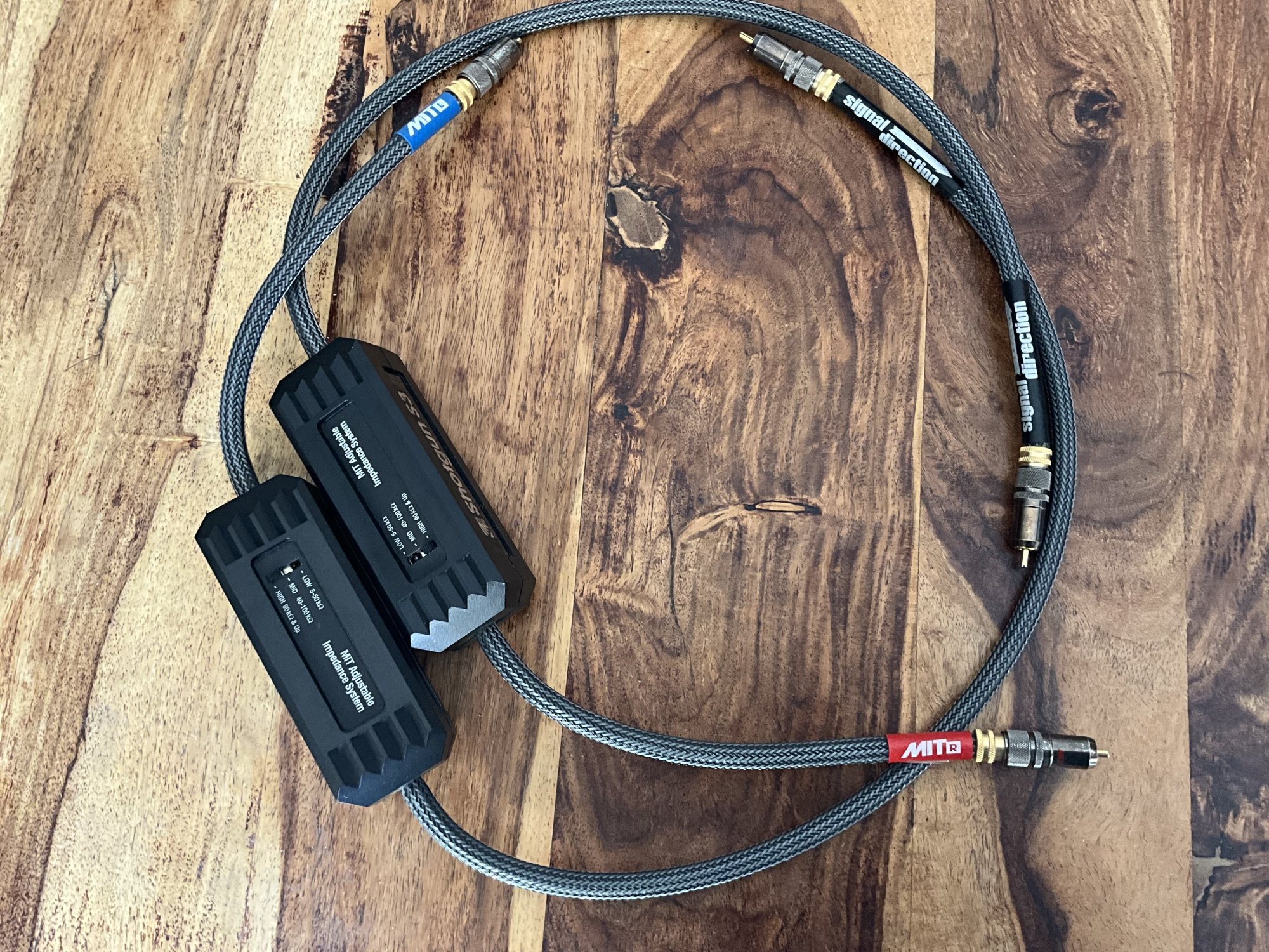 MIT Shotgun S3 (Switchable Impedance) Interconnects 1 Metre - Hi-Fi and Cinema Cables ...