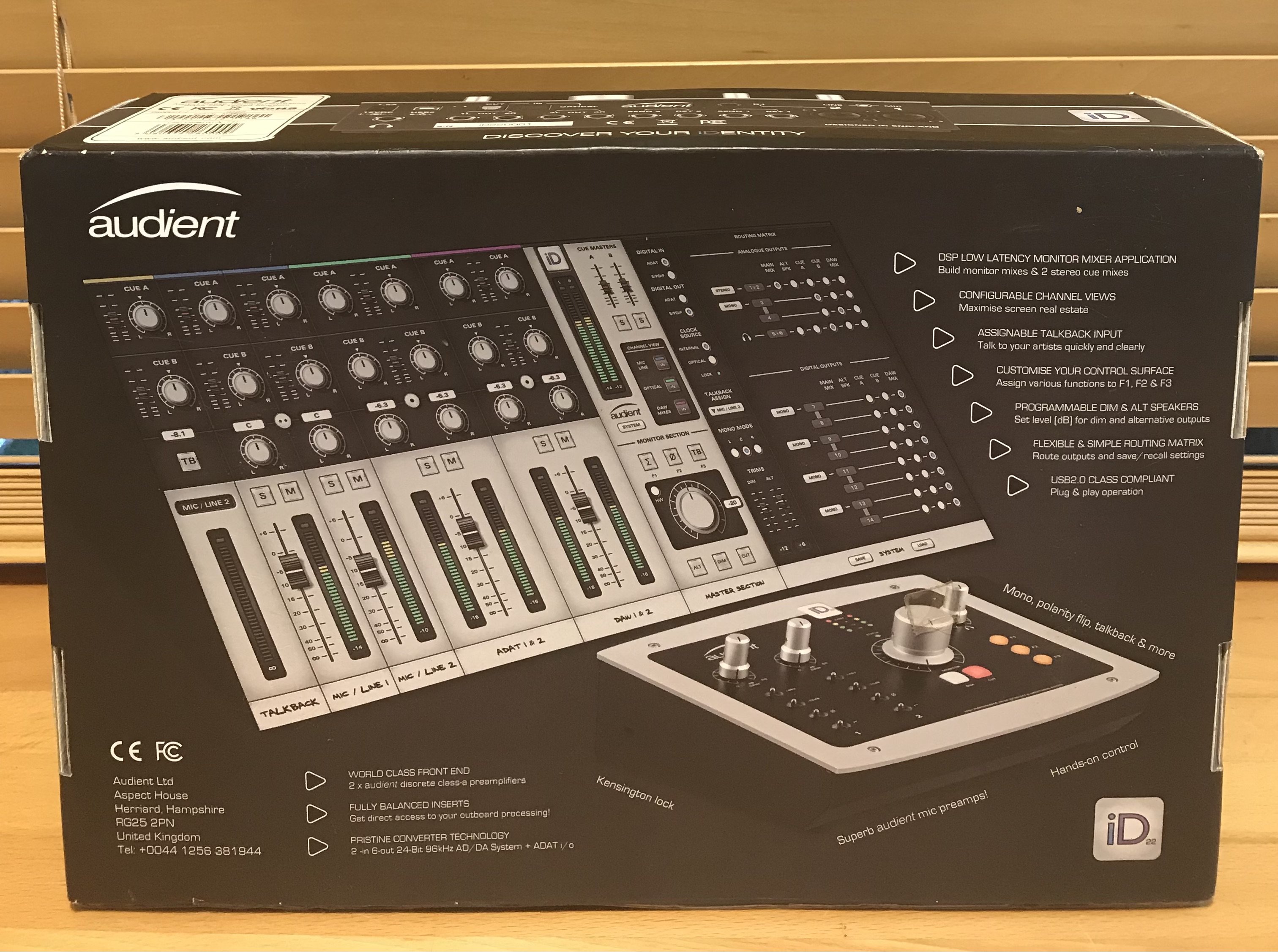 SOLD ELSEWHERE: Audient iD22 AD/DA Interface & Monitoring System |﻿ Classifieds - All Other