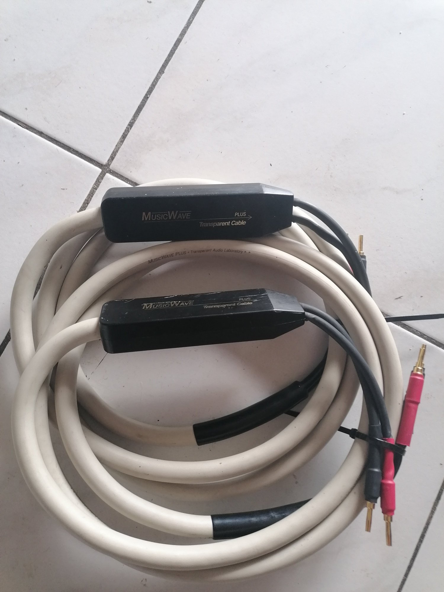 transparent audio musicwave plus speaker cable - Hi-Fi and Cinema ...