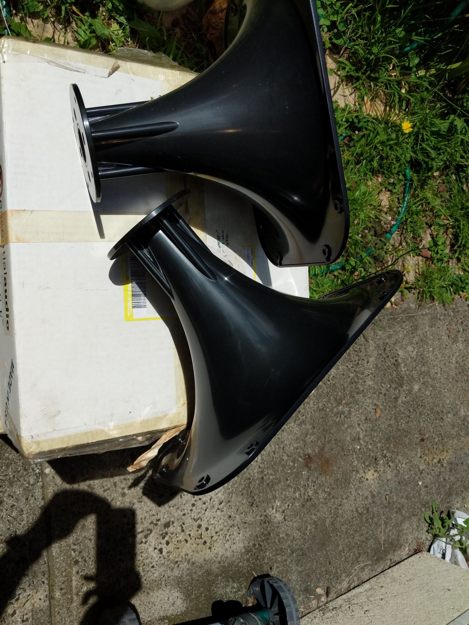 SOLD ELSEWHERE: WITHDRAWN : Faital pro LTH142 1.4" Elliptical Tractrix ...