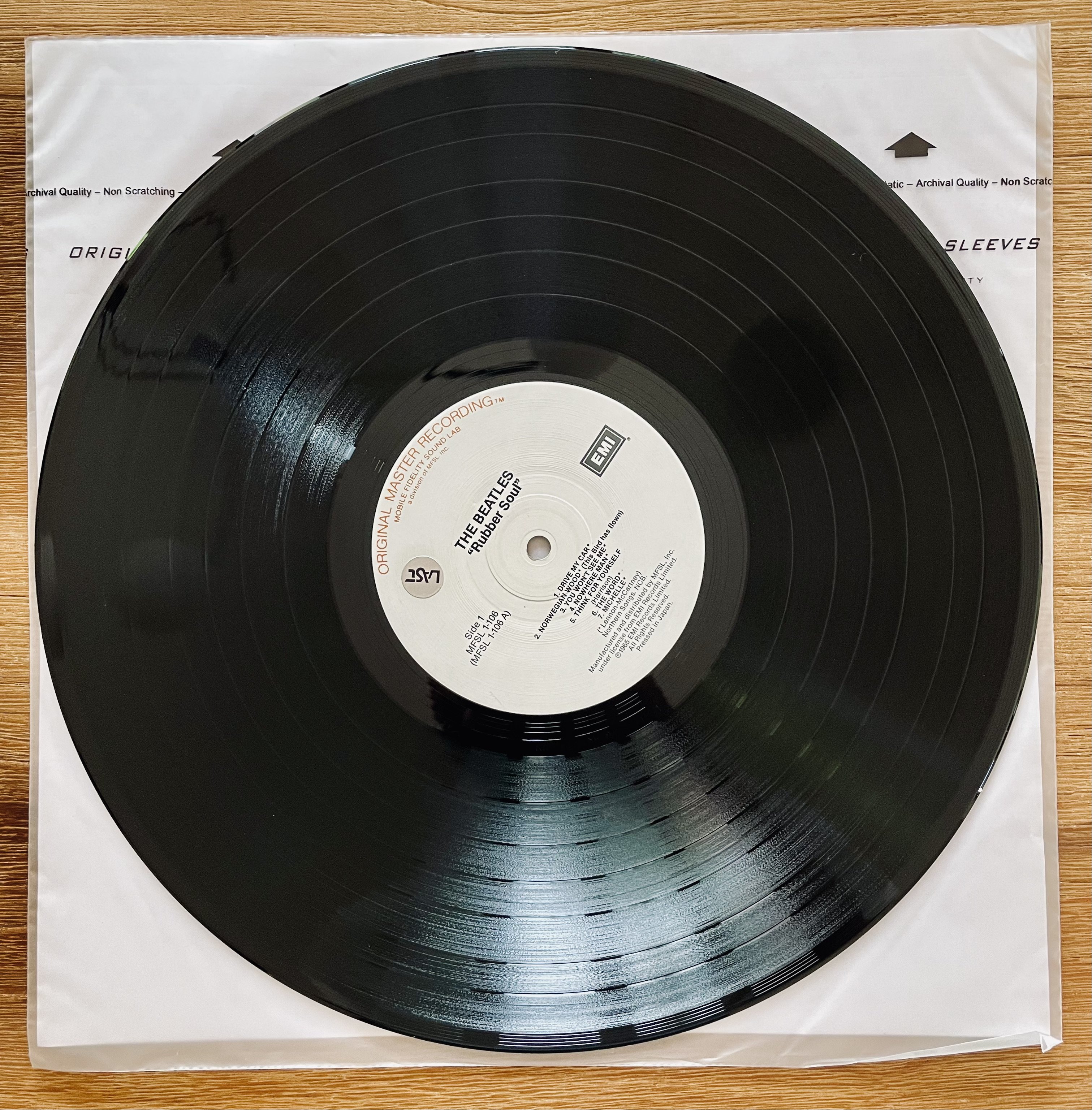 Beatles - Rubber Soul MFSL |﻿ Vinyl, CD, and Blu-ray