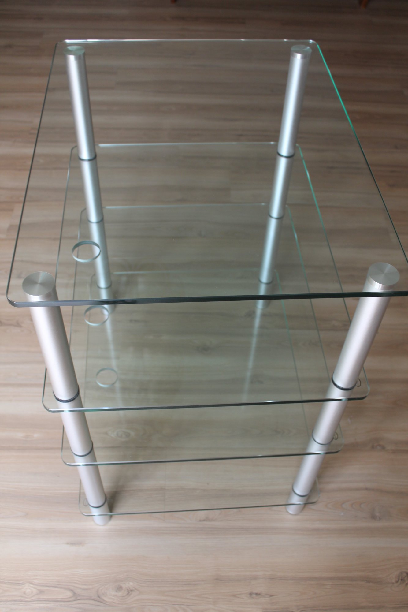 Glass Hi Fi Rack (4 Shelf) |﻿ Hi-Fi and Cinema Cables & Accessories