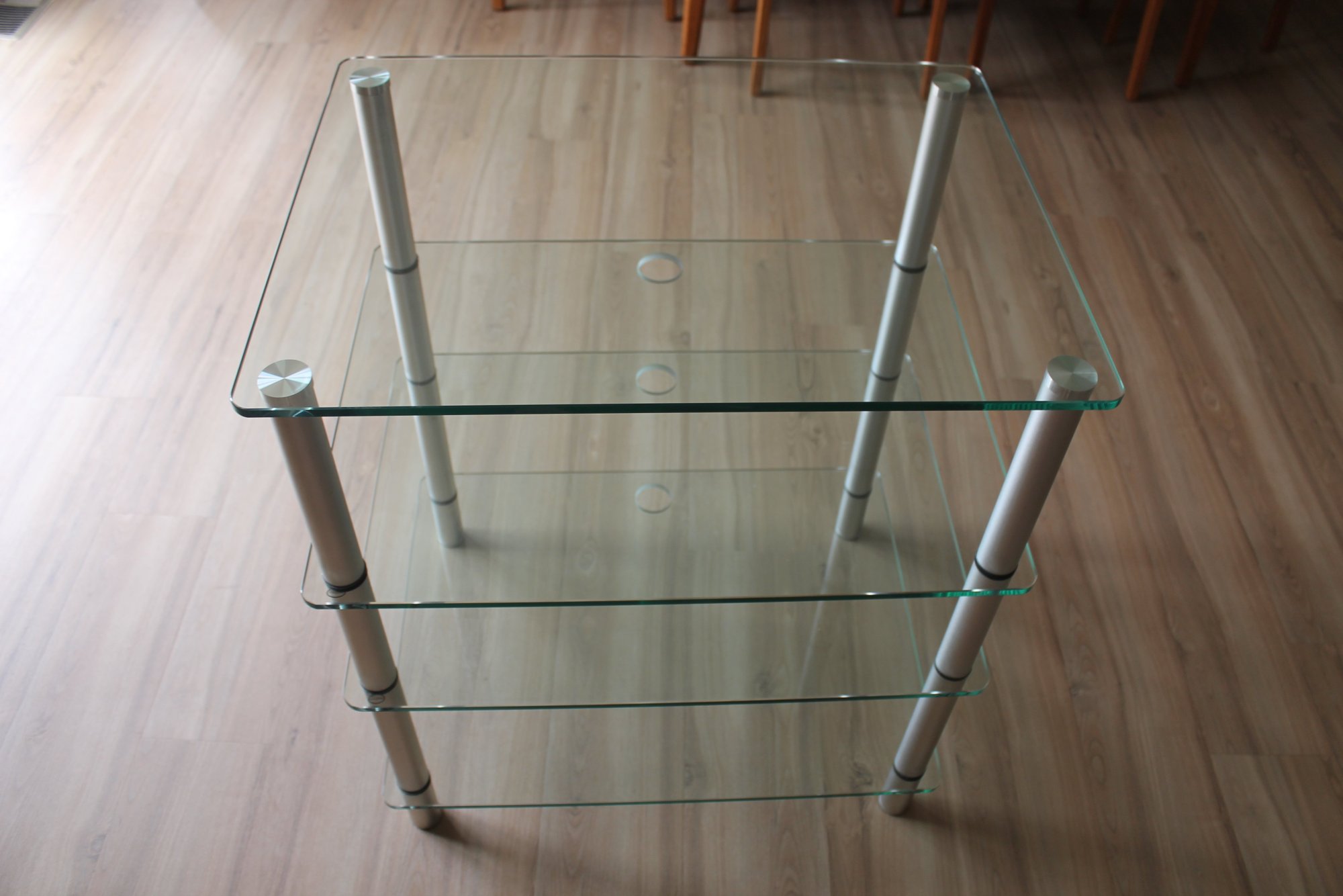 Glass Hi Fi Rack (4 Shelf) |﻿ Hi-Fi and Cinema Cables & Accessories