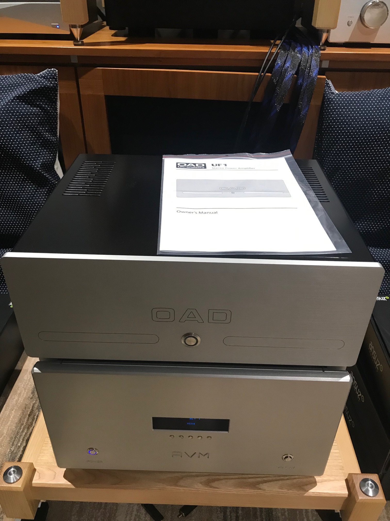 OAD Ultrafidelity CP1 Preamp + UF1 Power Amplifier - Stereo, Home ...