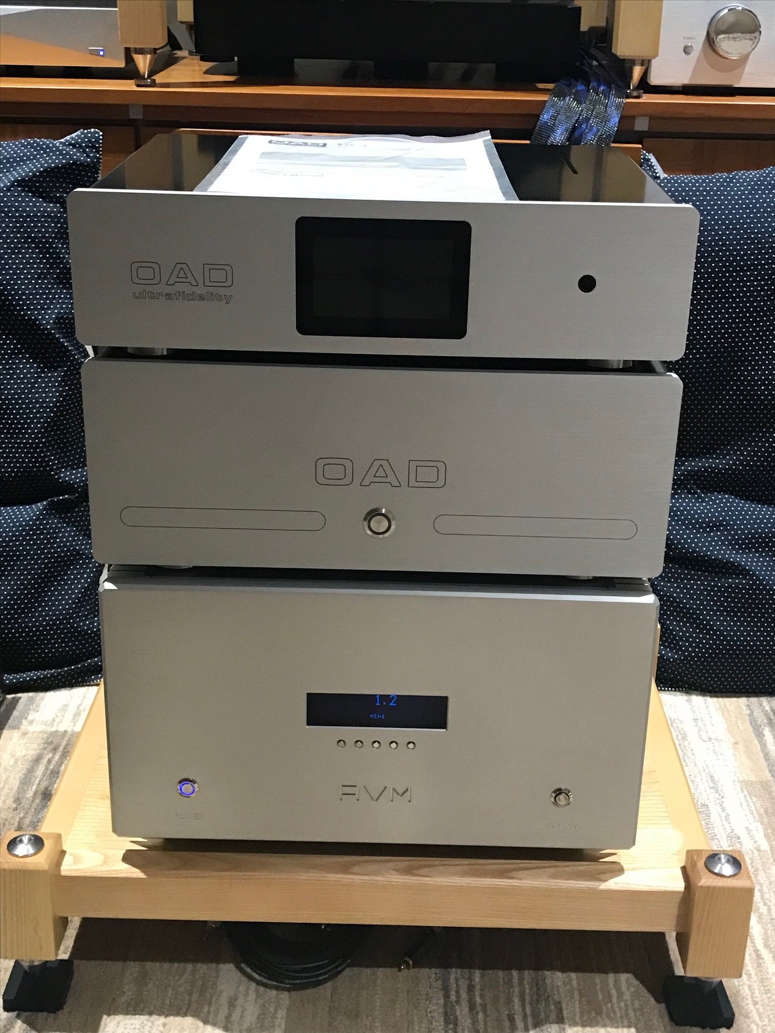 OAD Ultrafidelity CP1 Preamp + UF1 Power Amplifier - Stereo, Home ...