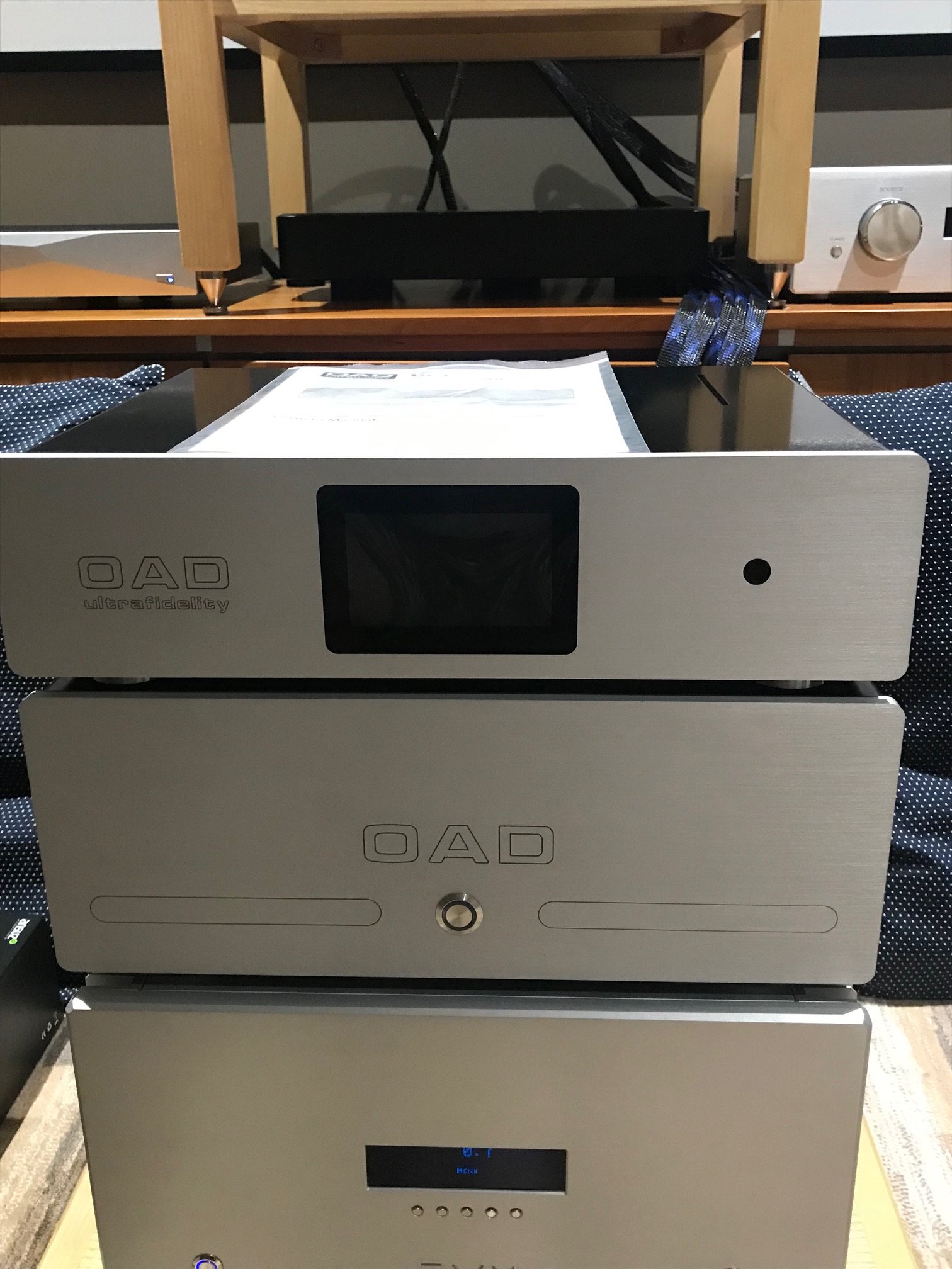 OAD Ultrafidelity CP1 Preamp + UF1 Power Amplifier - Stereo, Home ...