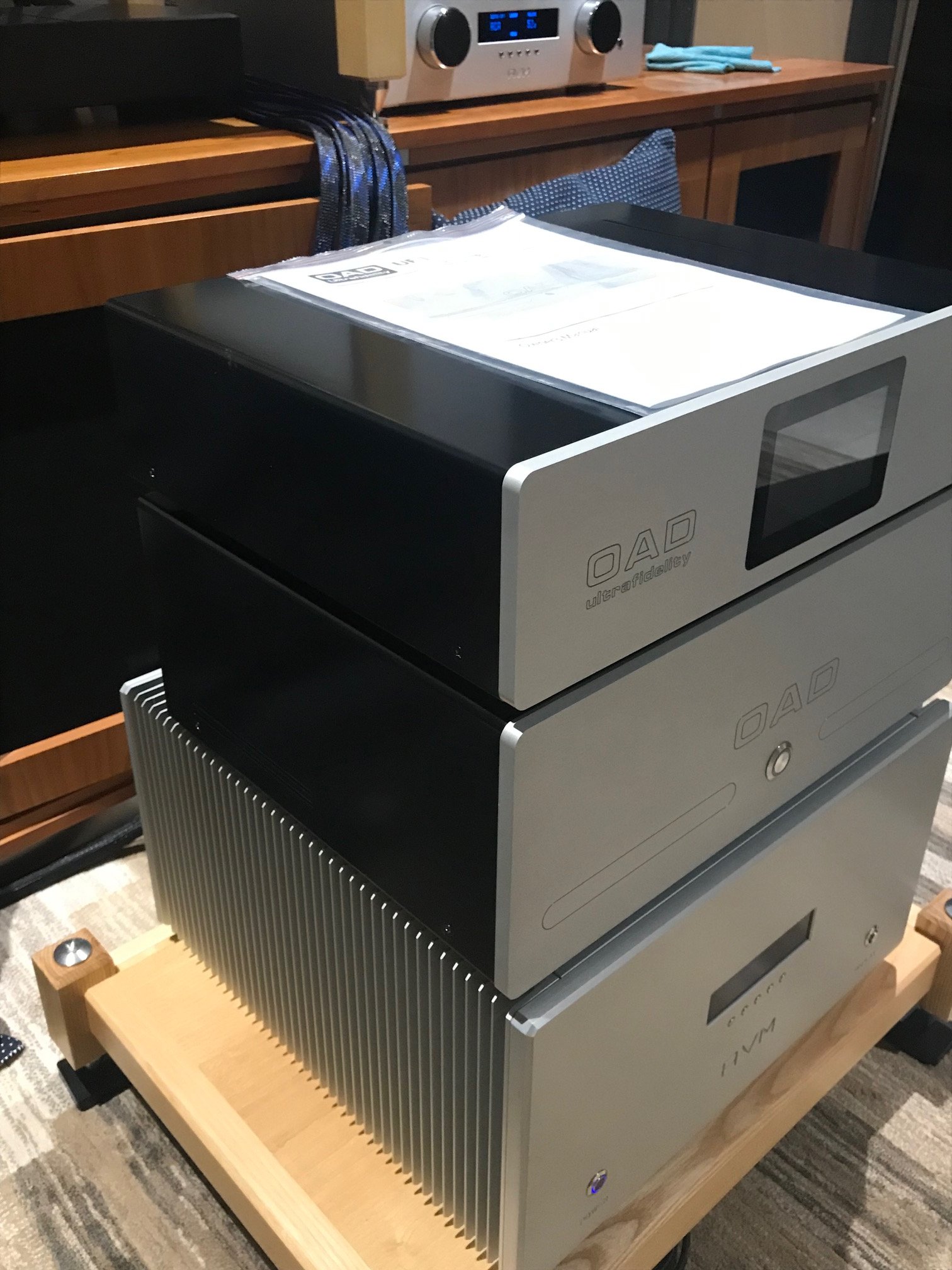 OAD Ultrafidelity CP1 Preamp + UF1 Power Amplifier - Stereo, Home ...