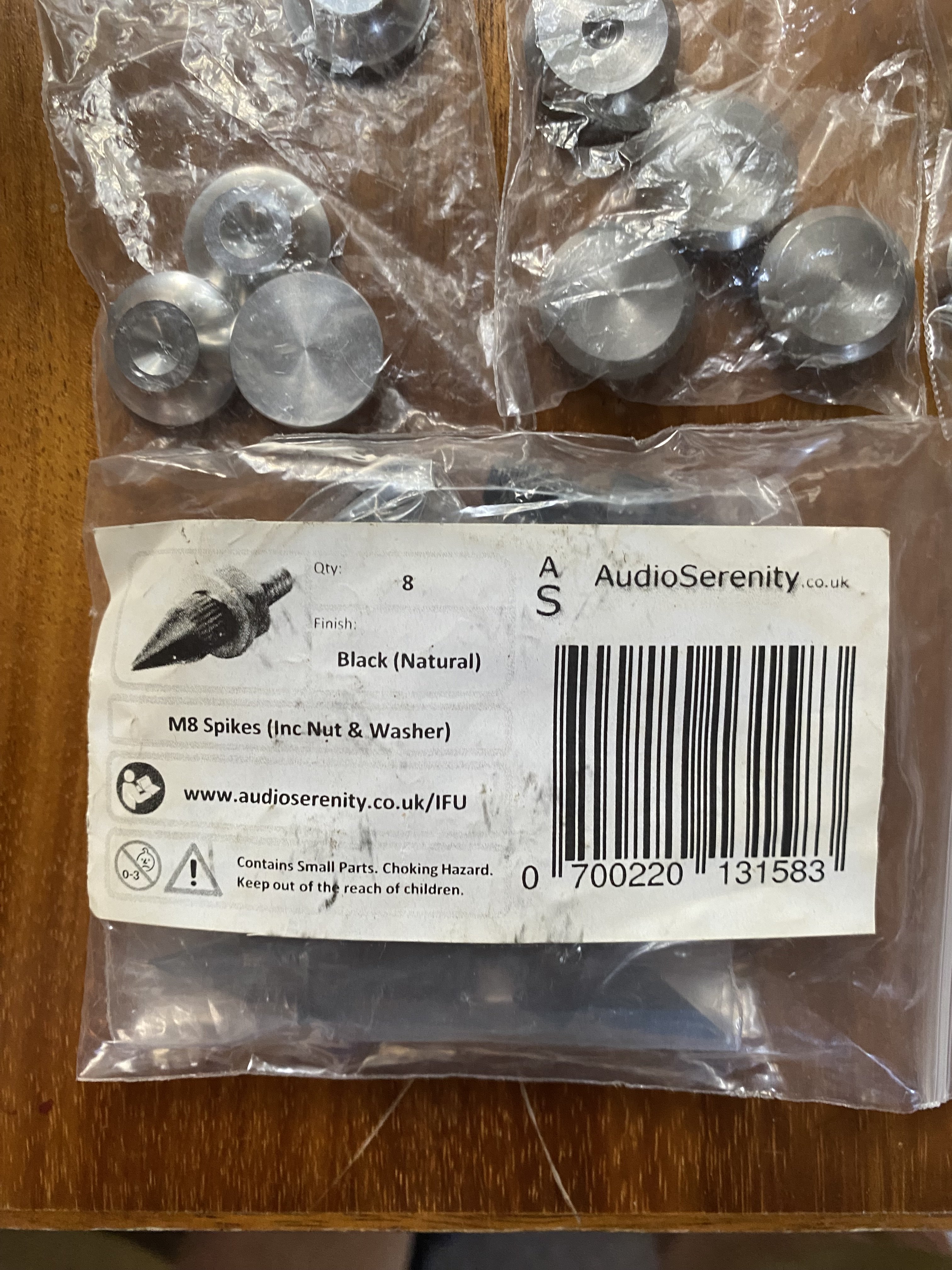 TAKEN: TAKEN: FREE: AudioSerenity Speaker Spikes plus Spike Pads - Pay ...