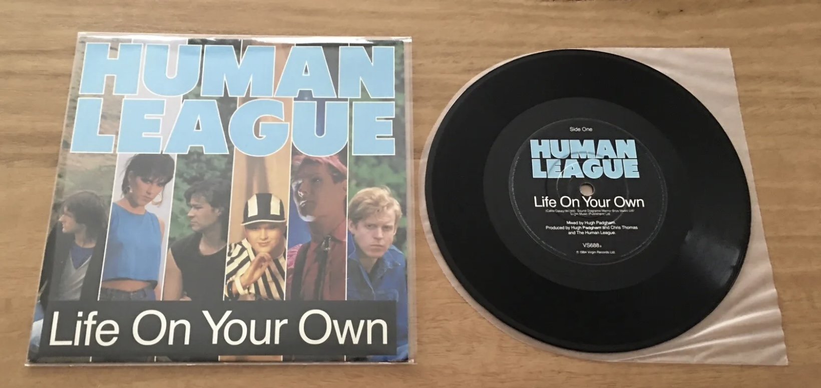 Human League “Life On Your Own” 1984 Vinyl 7” Single UK - Vinyl, CD ...