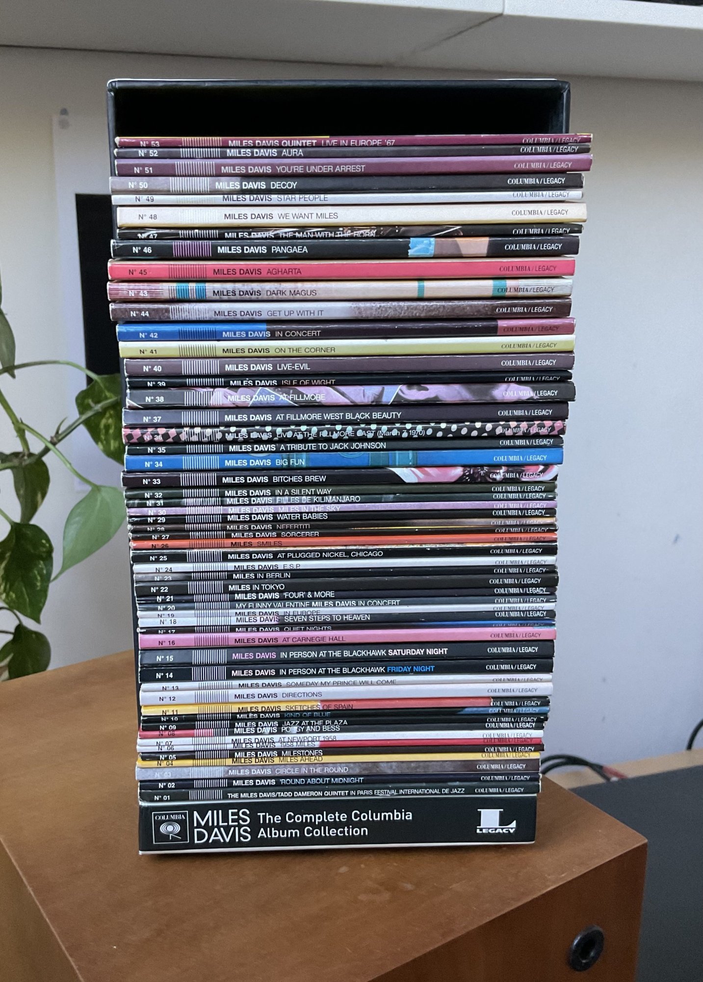 Miles Davis Complete Columbia box set CD - Vinyl, CD, and Blu-ray ...