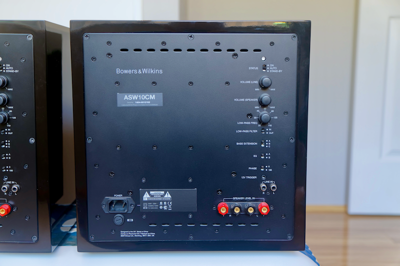 Bowers & Wilkins ASW 10CM Subwoofer x 2 - Stereo, Home Cinema ...