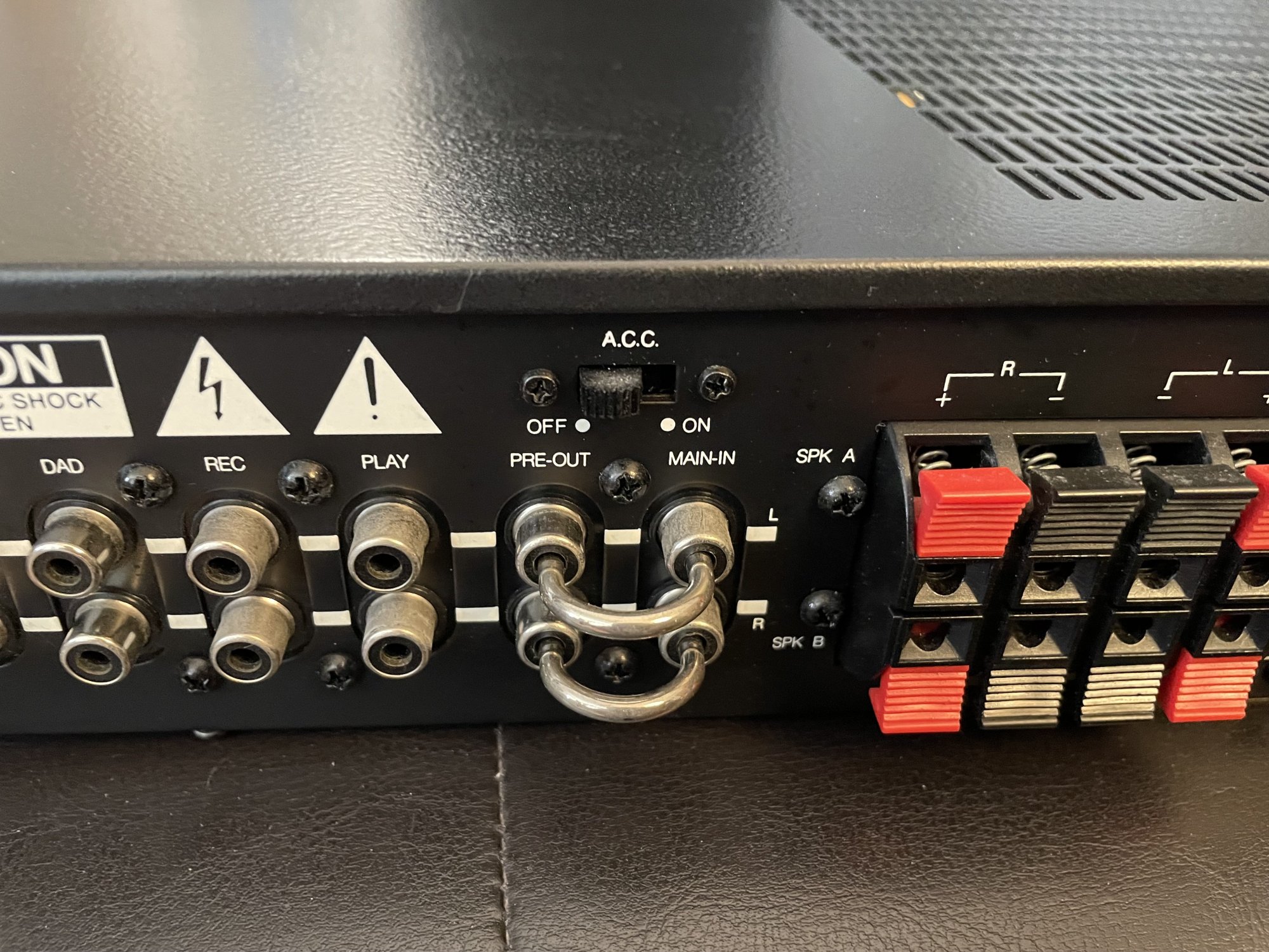 SOLD ELSEWHERE: Proton 520 stereo amplifier with MM/MC phono input ...