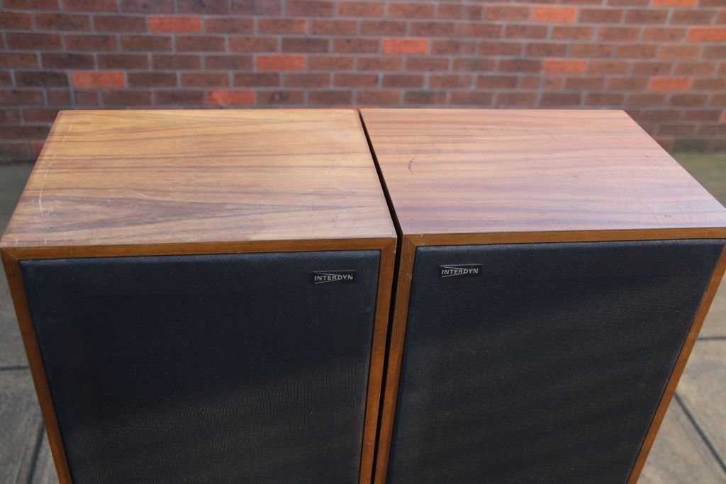 SOLD ELSEWHERE: Interdyn S-33 vintage large 3-way bookshelf speakers ...