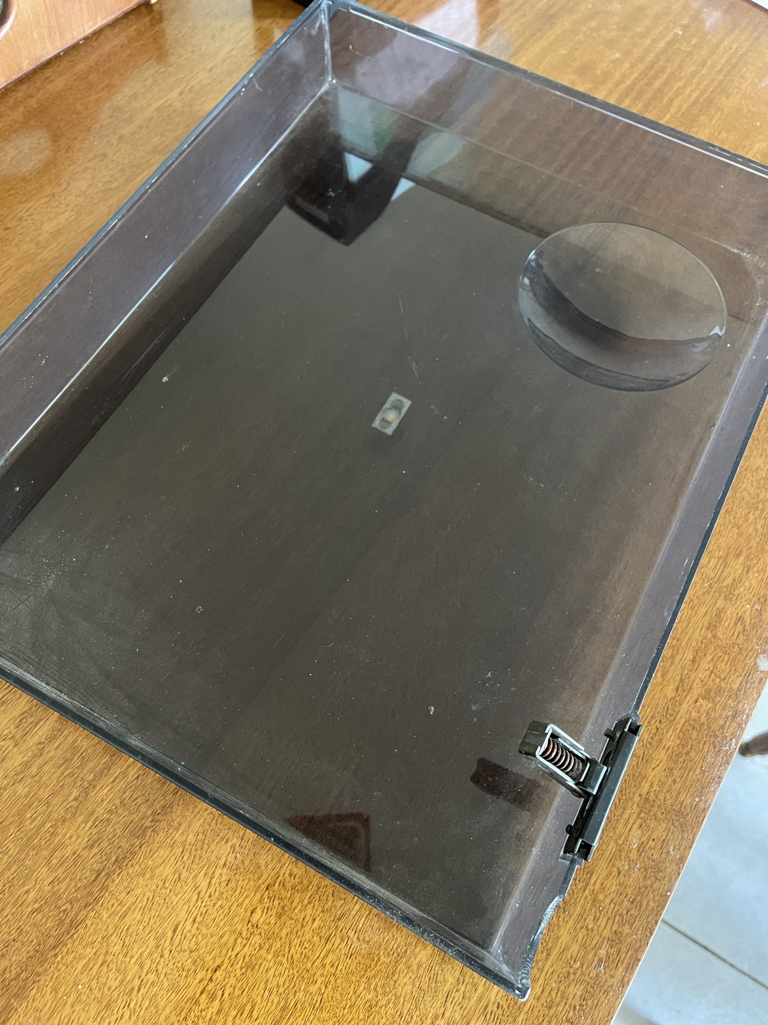 Technics turntable lid with hinges - Hi-Fi and Cinema Cables ...