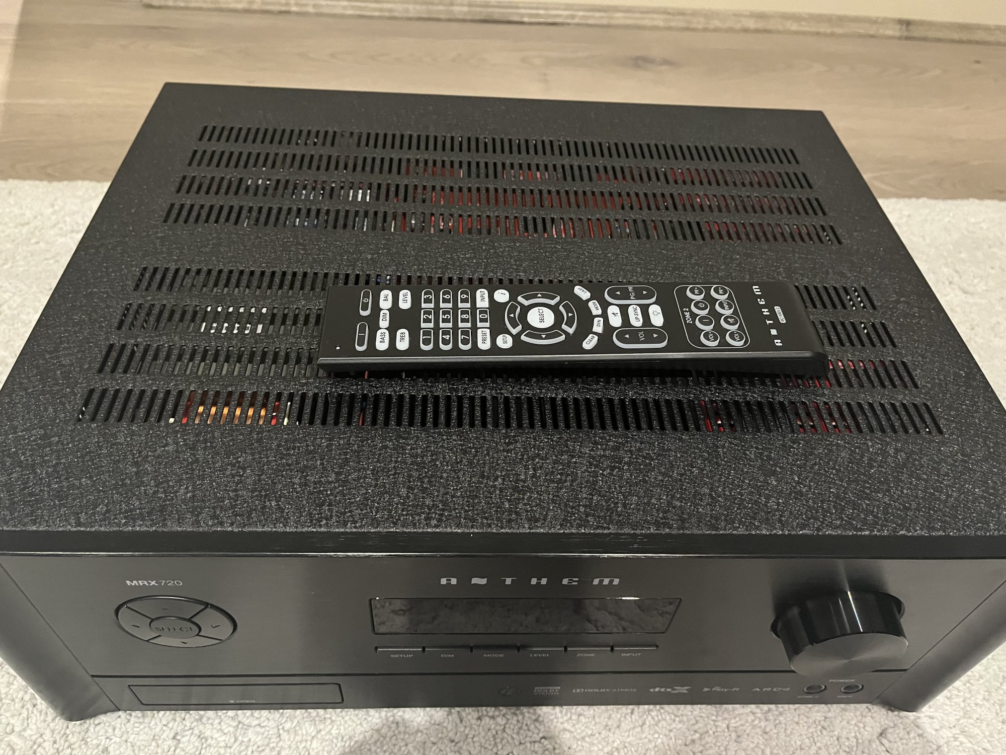 Anthem MRX720 AVR |﻿ Stereo, Home Cinema, Headphones Components