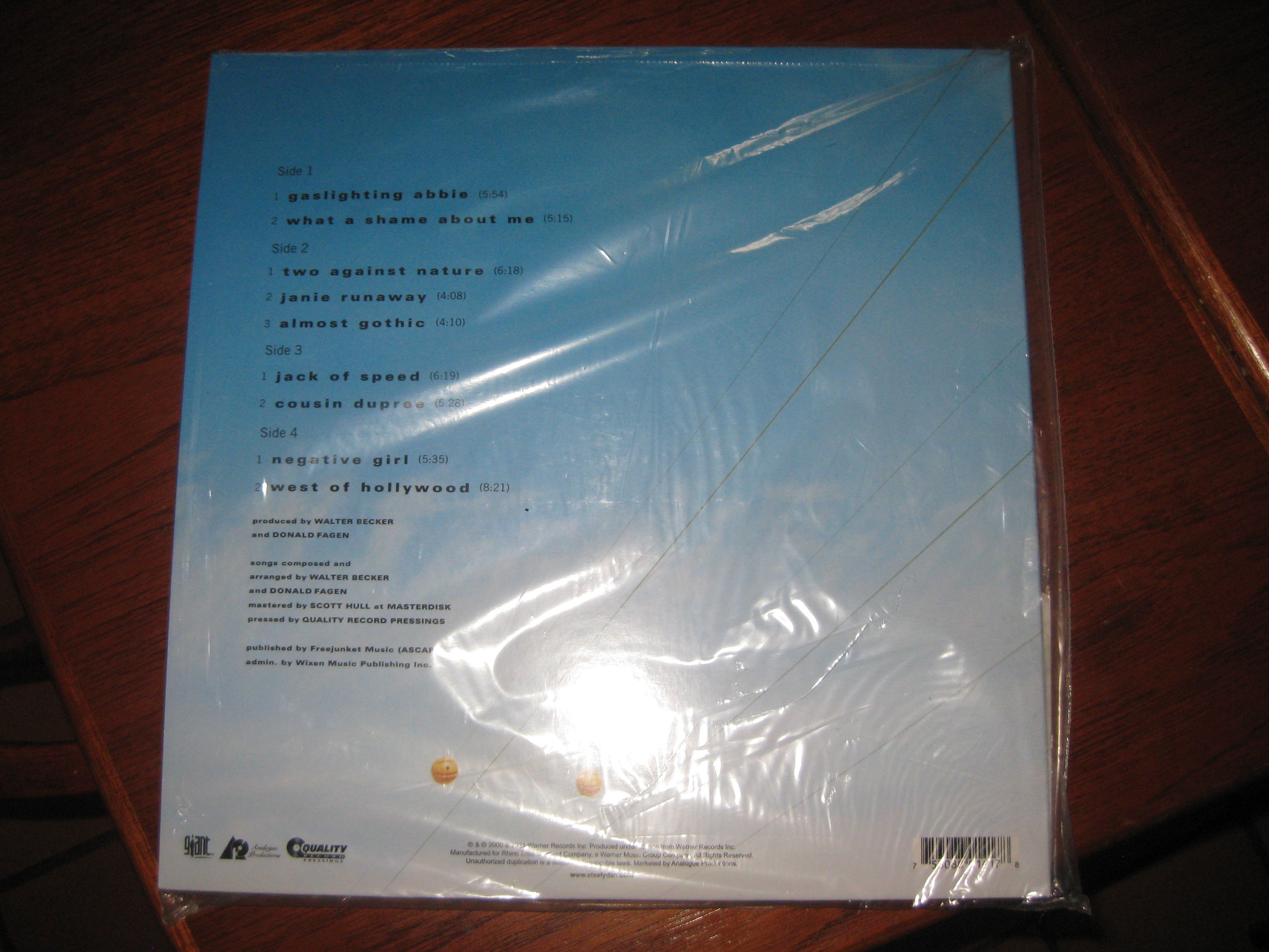 AP Steely Dan Two against nature |﻿ Vinyl, CD, and Blu-ray