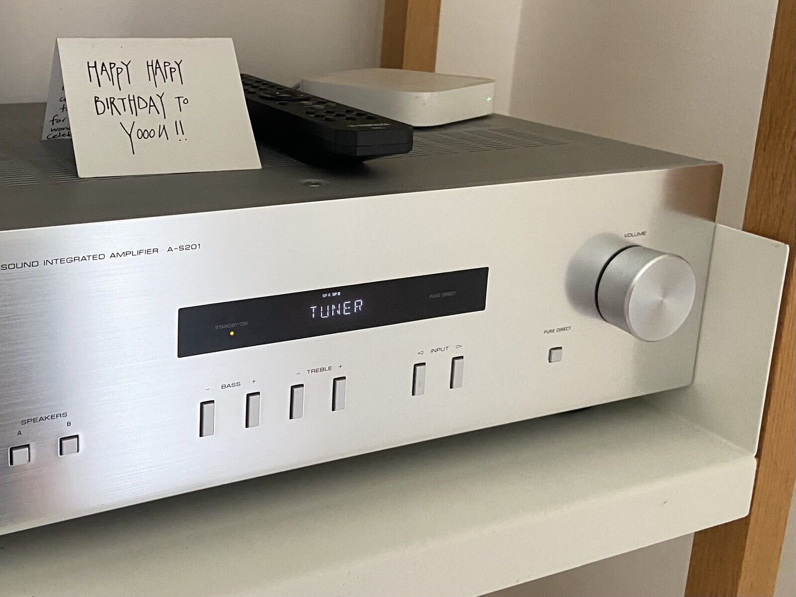 Yamaha A-S201 integrated amplifier - Stereo, Home Cinema, Headphones Components - StereoNET