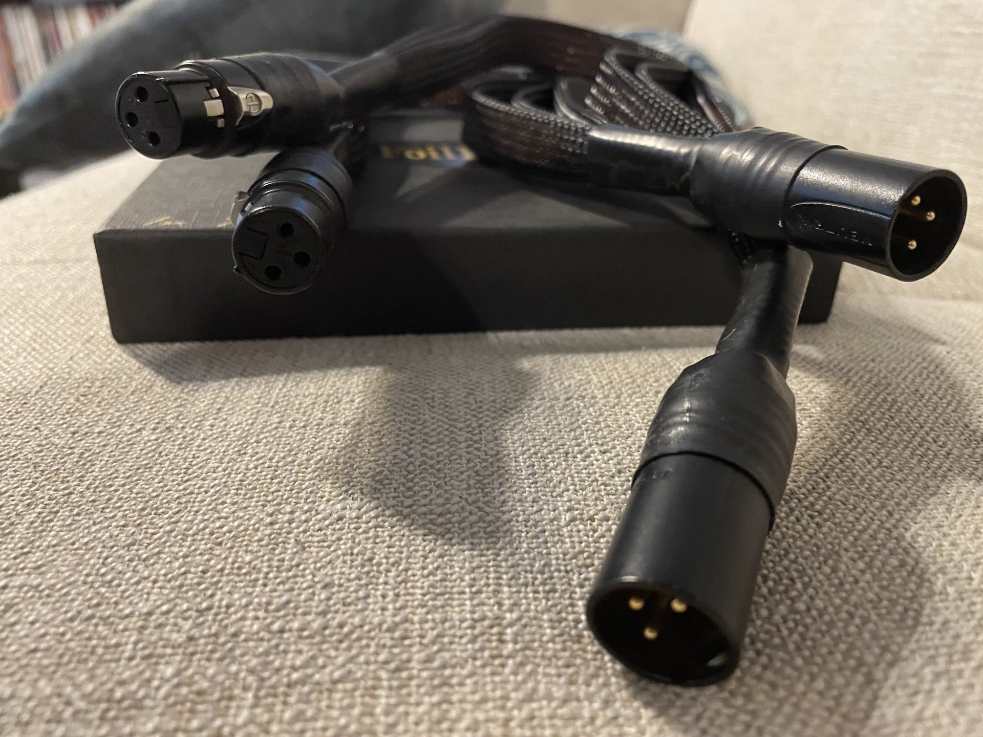 Lenehan FoilFlex XLR cables (0.5m) |﻿ Hi-Fi and Cinema Cables & Accessories