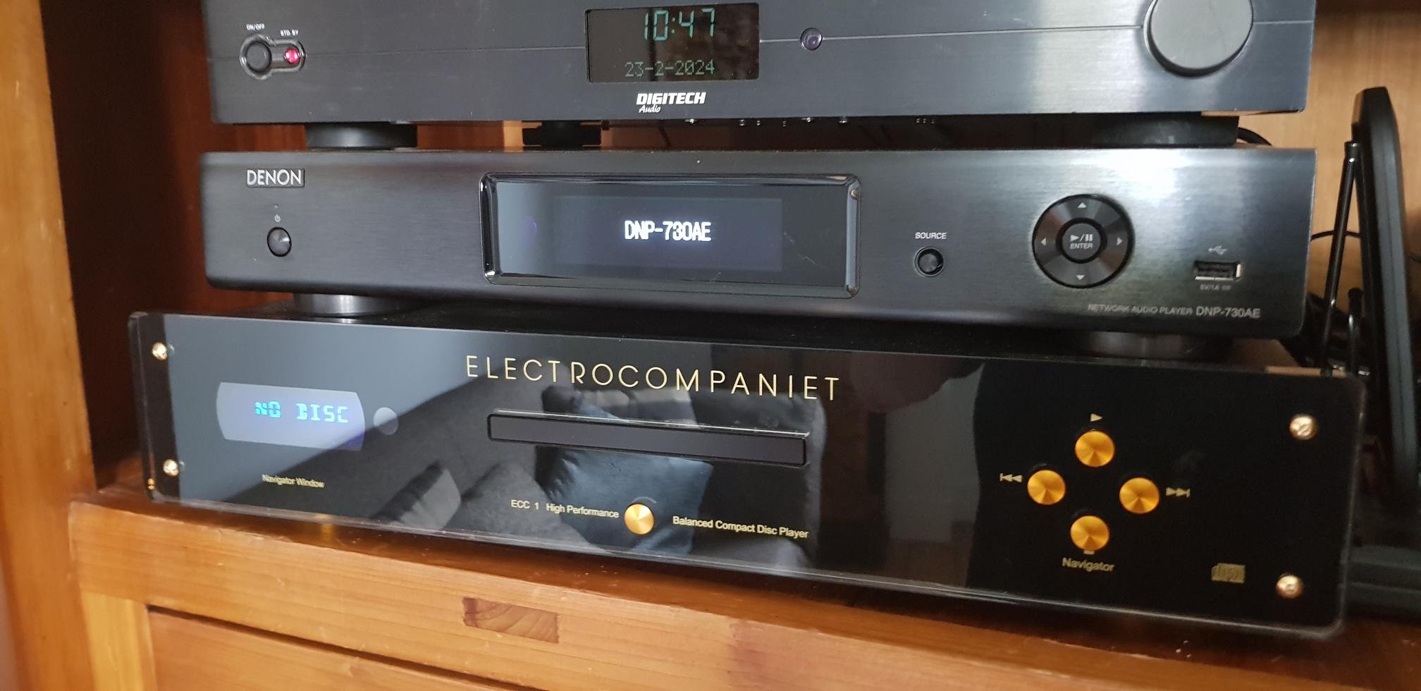 ELECTROCOMPANIET ECC 1 CD PLAYER - Stereo, Home Cinema, Headphones Components - StereoNET