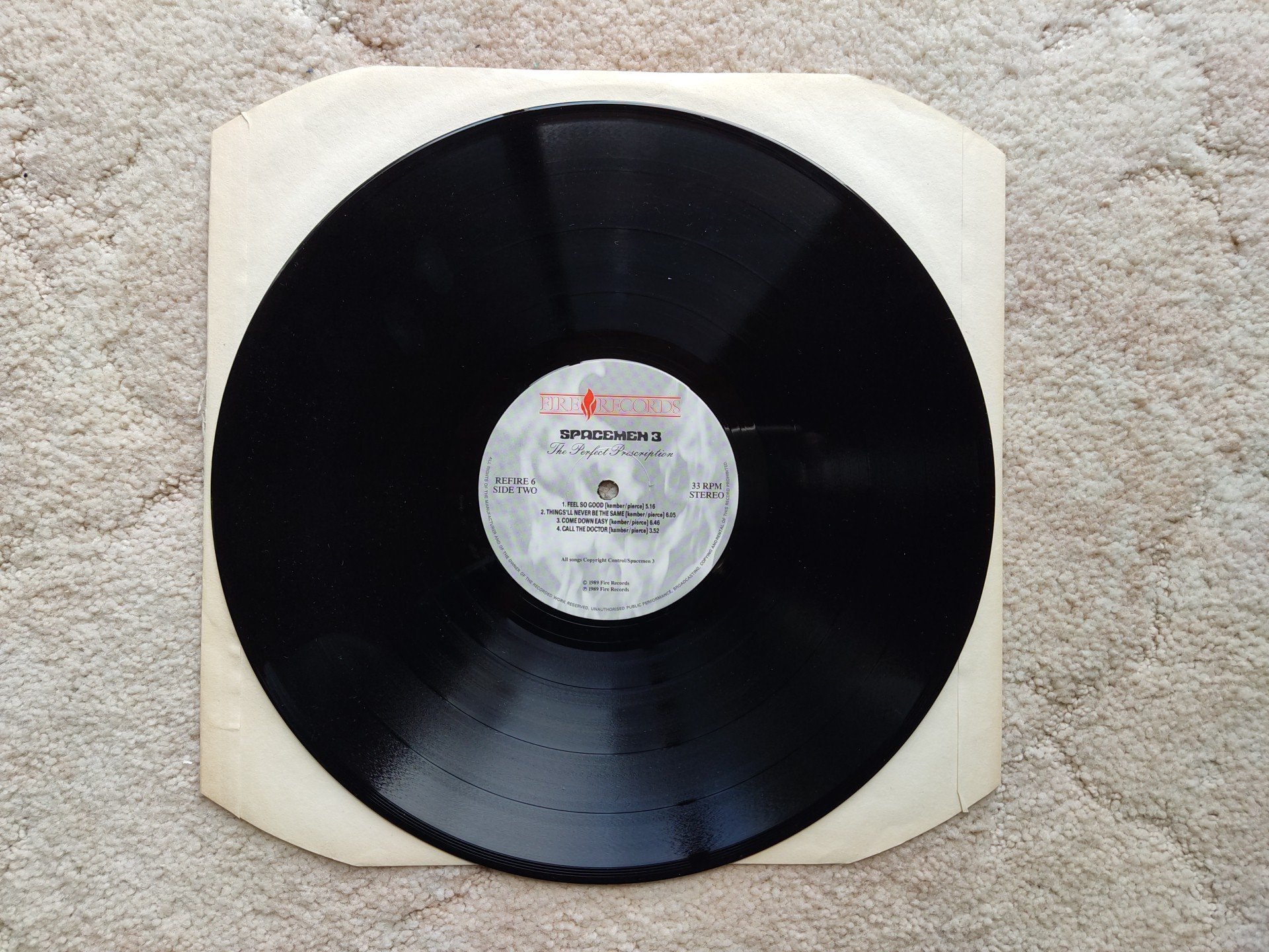 Spacemen 3 - The Perfect Prescription Original UK LP - Vinyl, CD, and ...