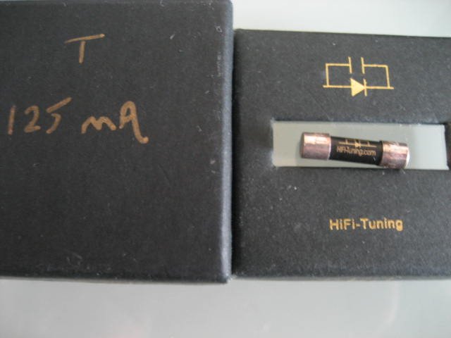 HiFi Tuning Supreme Fuse, 125mA, small, Slow Blow - Aussie Audio Mart