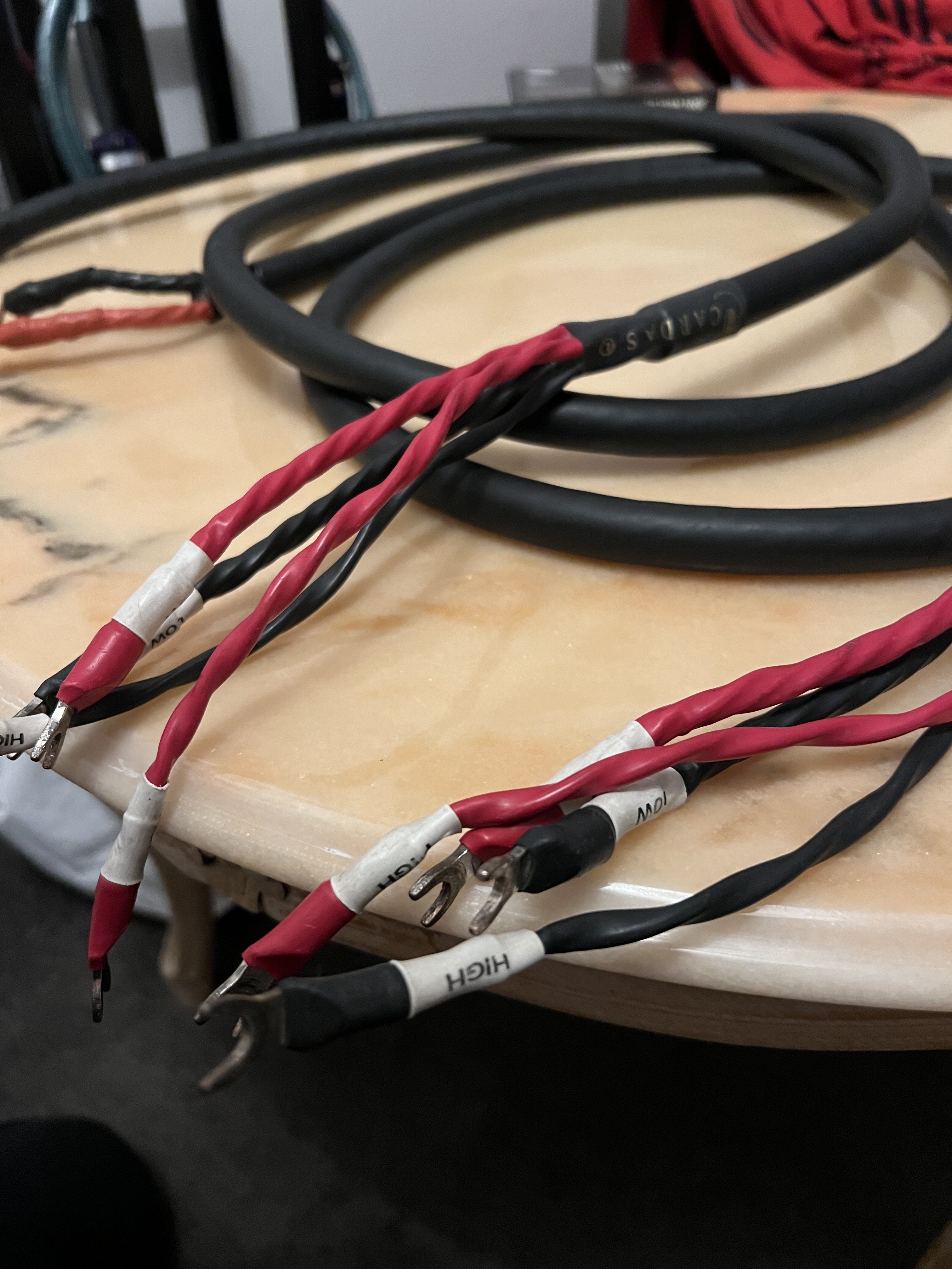 Cardas golden reference speaker cable - Hi-Fi and Cinema Cables ...