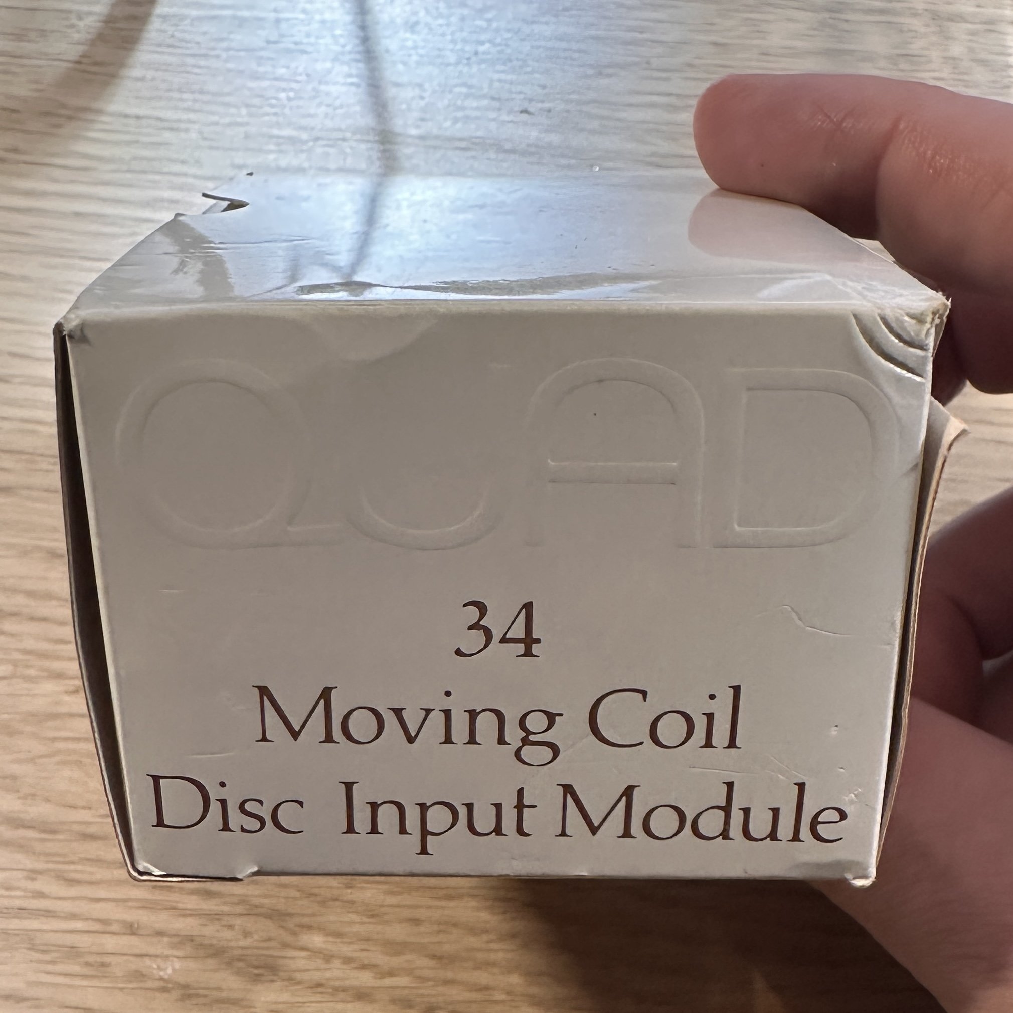 Quad 34 3mV 47k/220p Moving Coil Disc Input Module - Stereo, Home ...