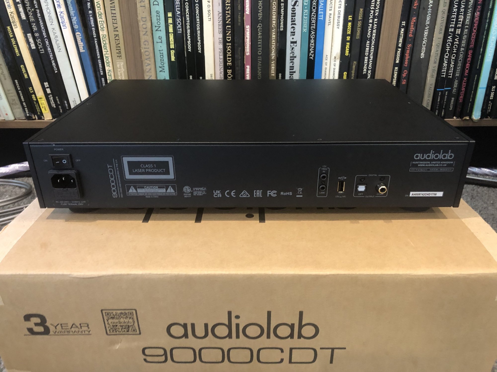Audiolab 9000 CDT - CD Transport (As New) - Stereo, Home Cinema ...