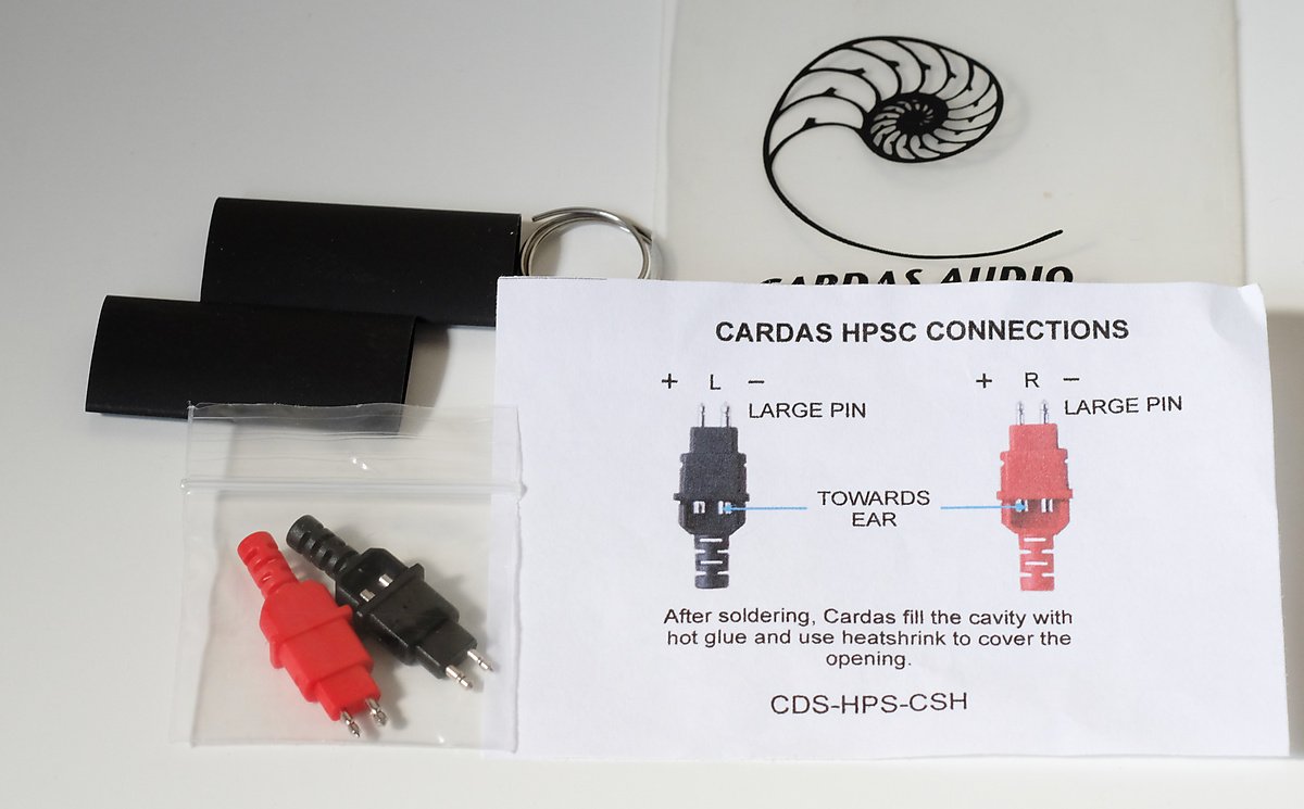 Cardas HPSC connectors for Sennheiser HD600/650/6xx - Hi-Fi and Cinema ...