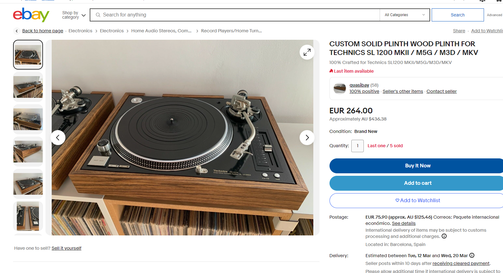 Wooden surround styled plinth - Turntables, Record Players & Vinyl ...