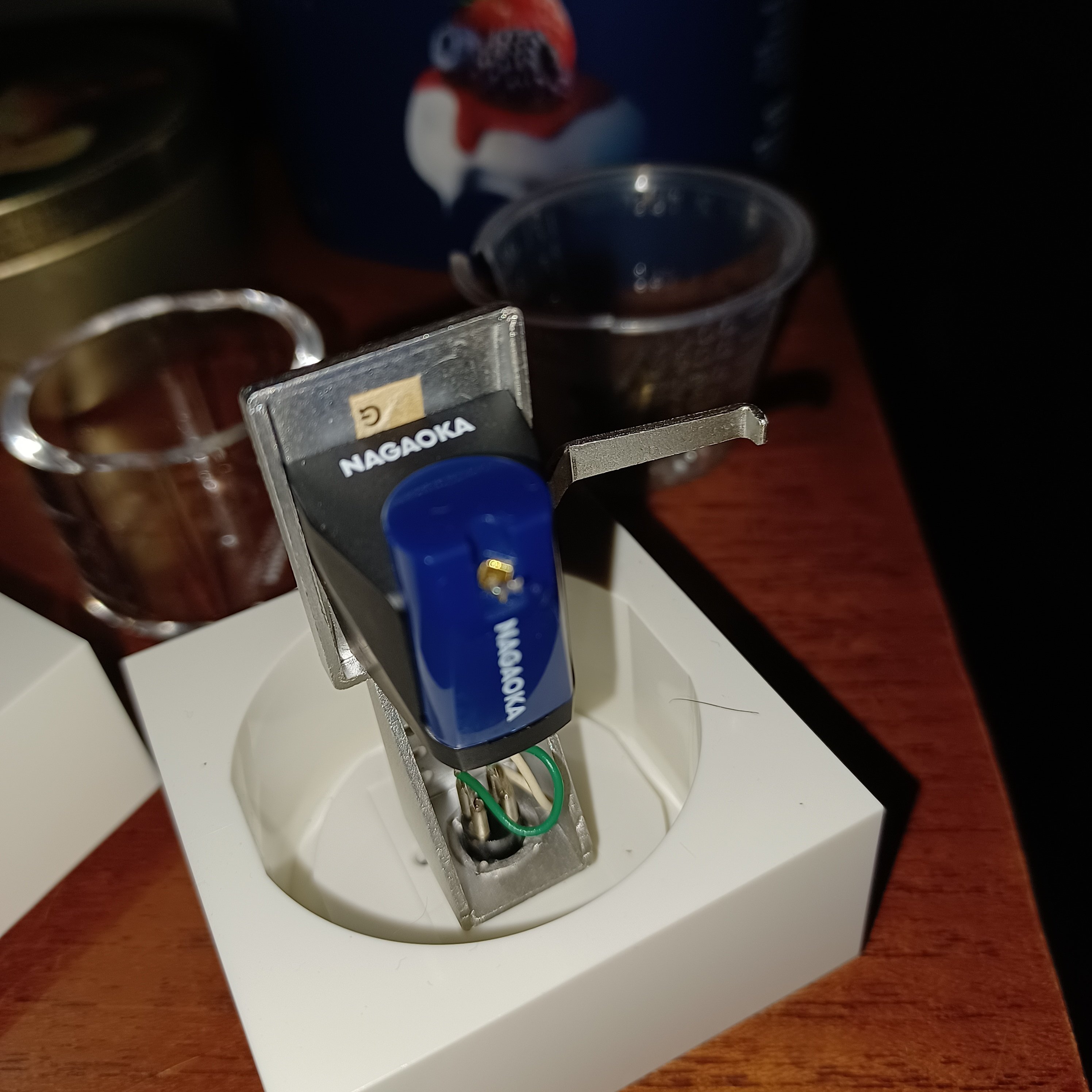 Nagaoka JT-80LB Cartridge on JVC Headshell - Stereo, Home Cinema ...