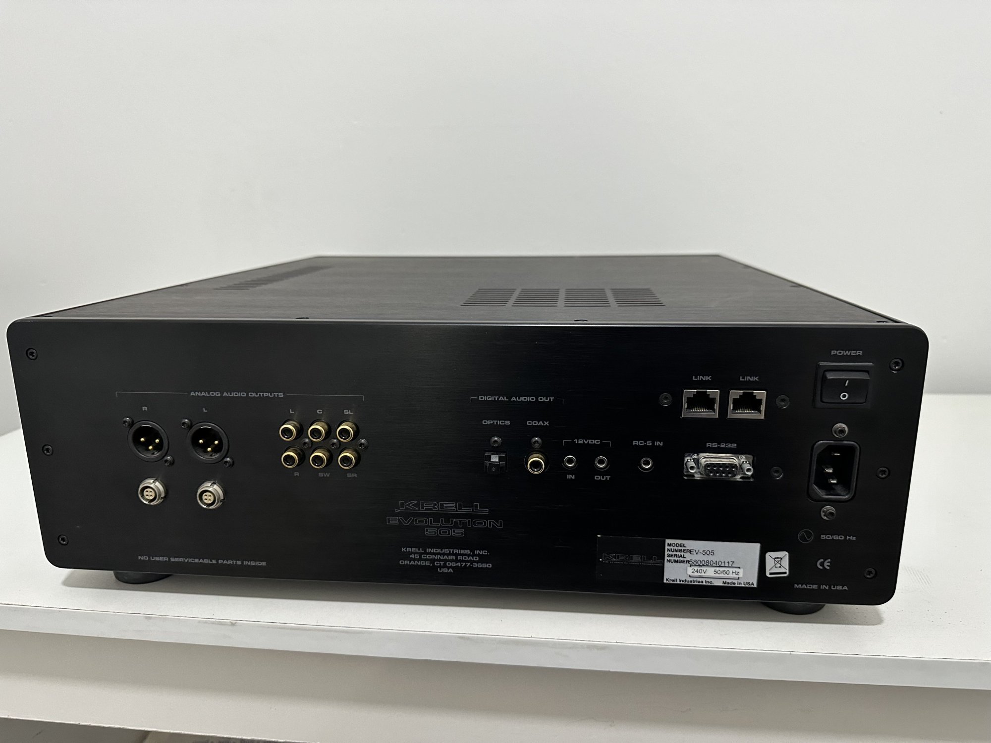 Krell Evolution 505 SACD player - Stereo, Home Cinema, Headphones Components - StereoNET