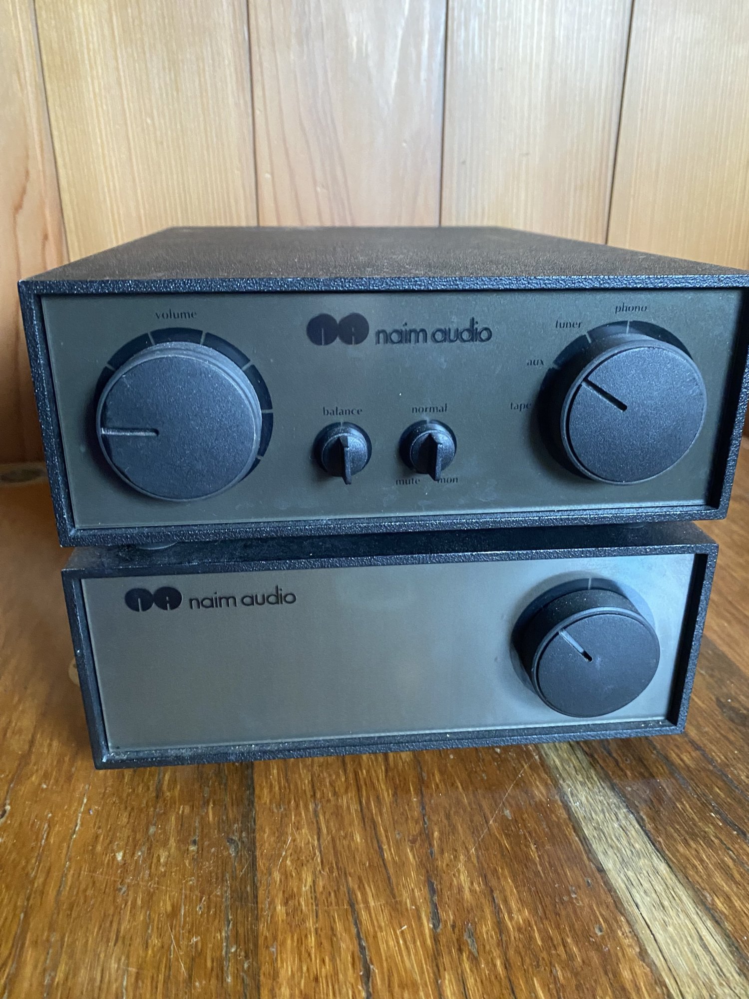 Naim NAC 62 pre amplifier & Nap 90 power amp - Stereo, Home Cinema ...