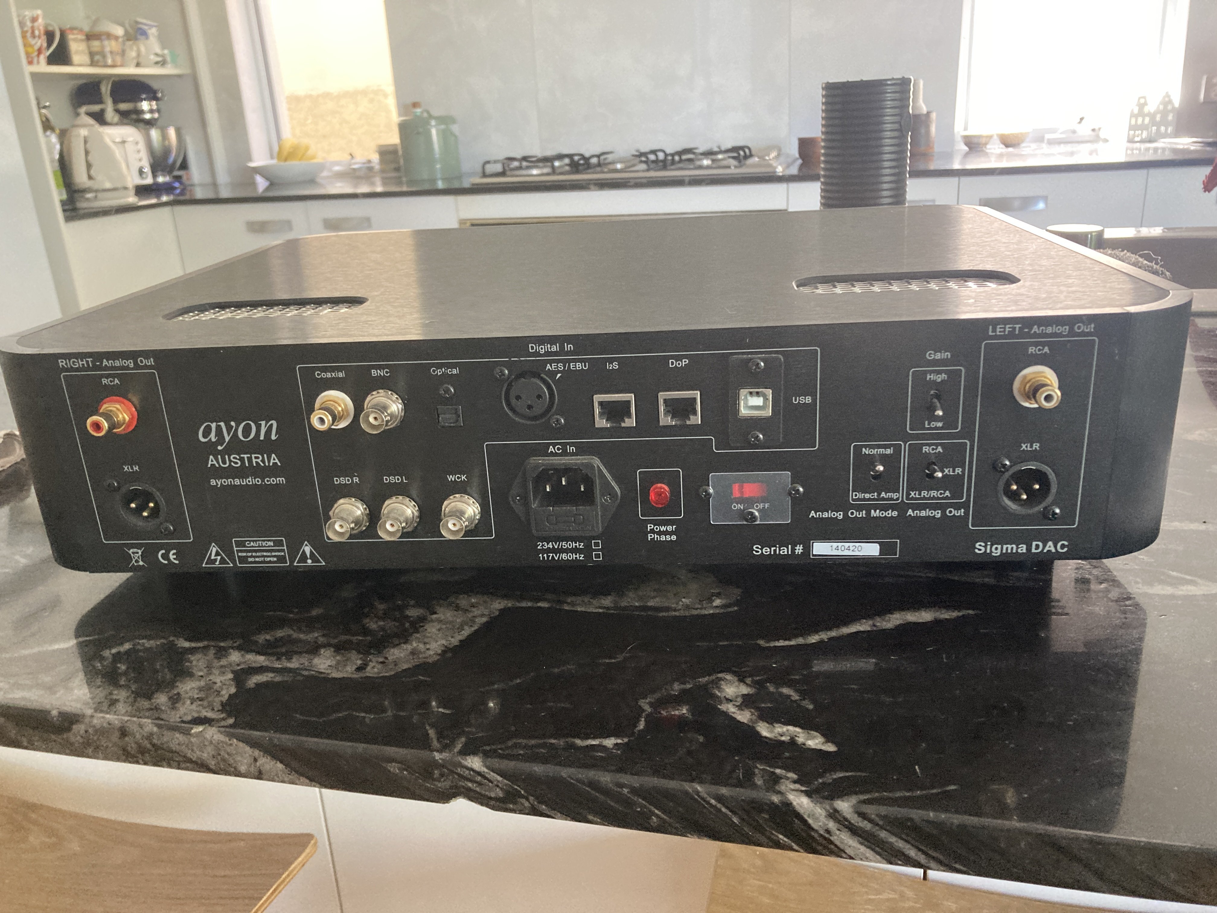 AYON SIGMA TUBE DAC - Stereo, Home Cinema, Headphones Components ...