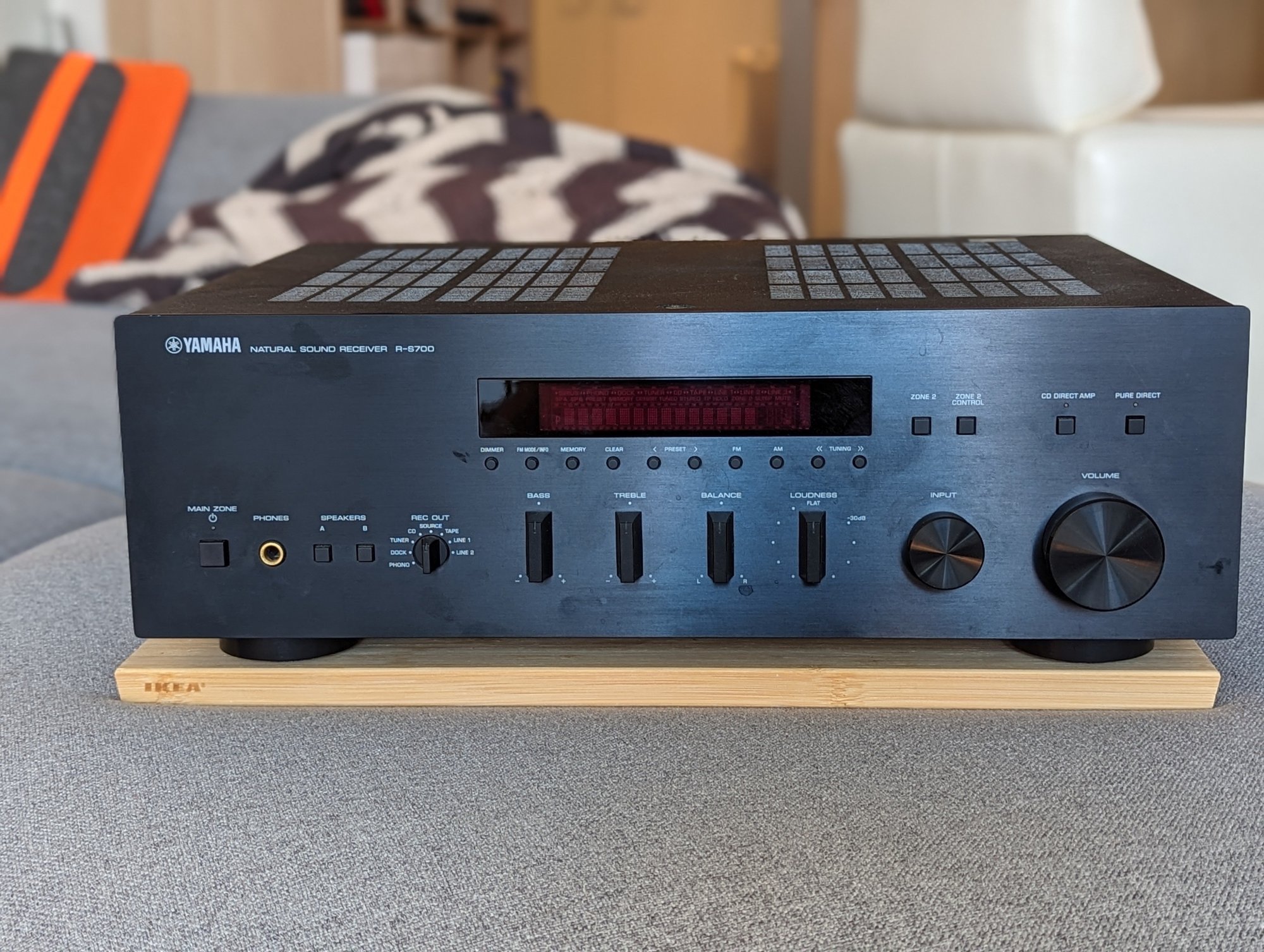 Yamaha R-S700 Natural Sound Receiver / Amplifier - Stereo, Home Cinema ...