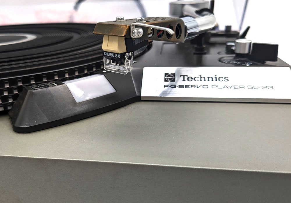 Technics SL23 Turntable with Shure 8X Stylus - Commercial Classifieds - StereoNET