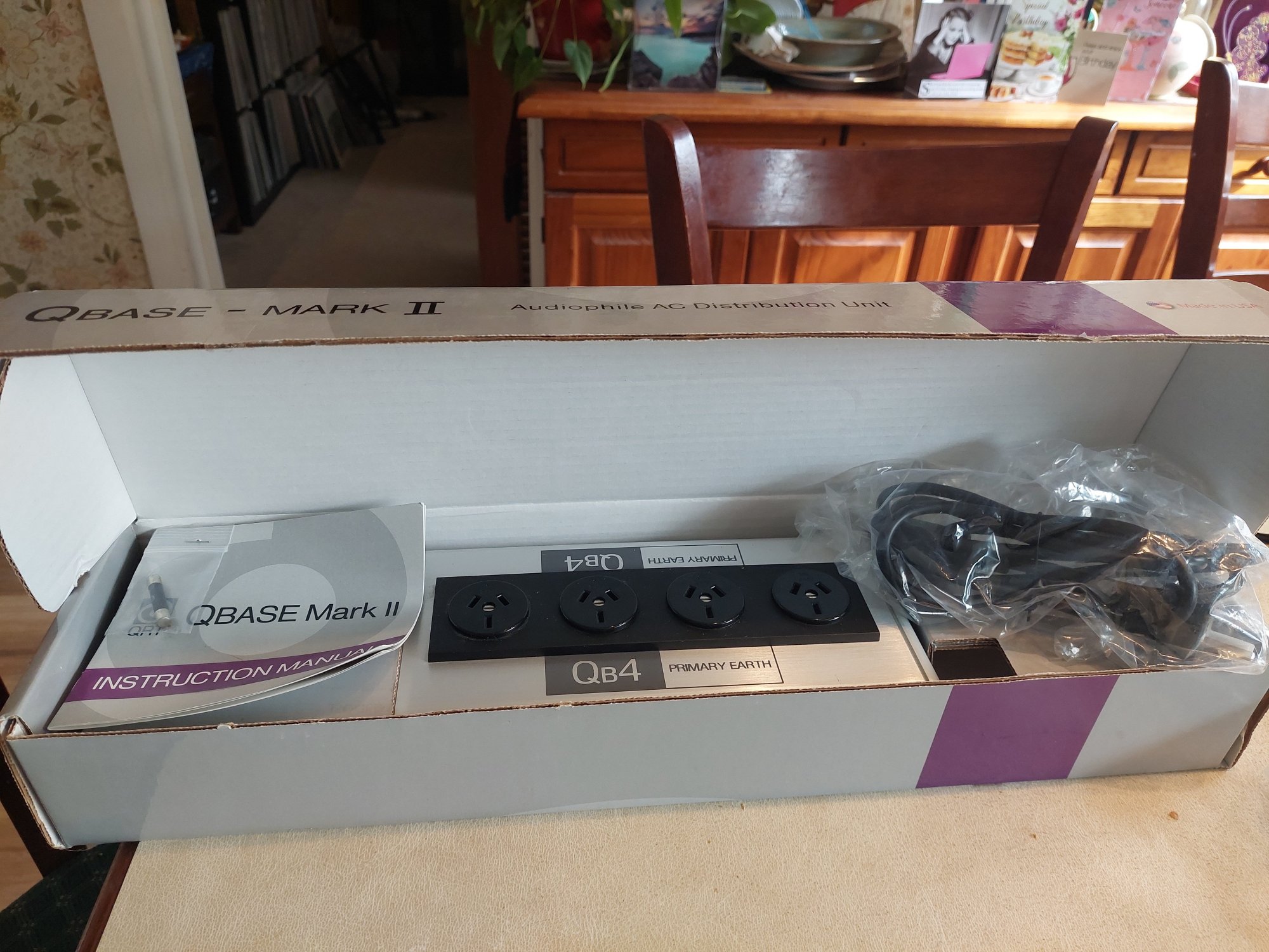 Nordost QB4 QBASE MK11 AC power board - Hi-Fi and Cinema Cables ...