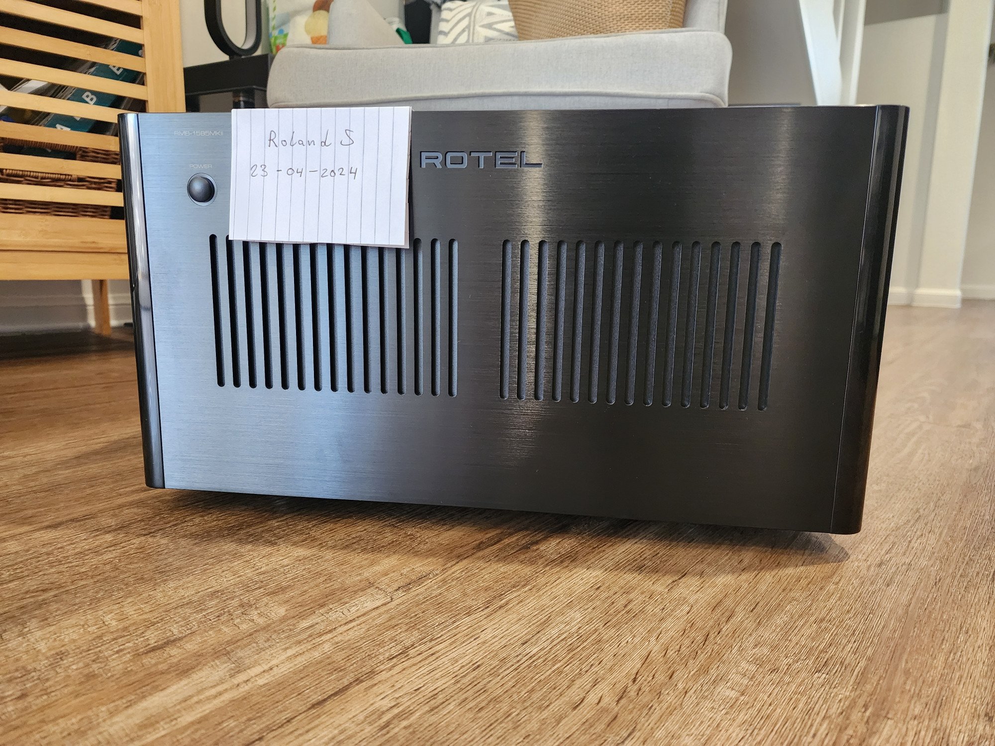 Rotel RMB-1585 MKII 5 Channel power amplifier - Stereo, Home Cinema ...