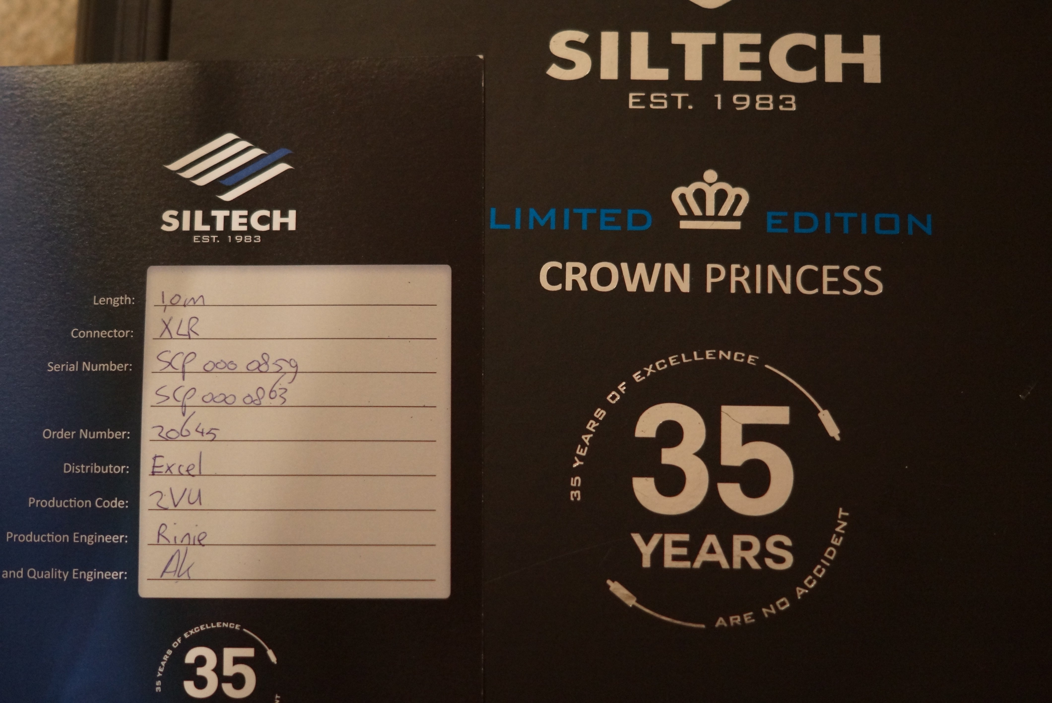 Siltech Crown Princess XLR - 1M - Hi-Fi and Cinema Cables & Accessories - StereoNET