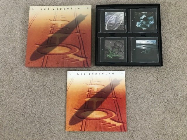 Led Zeppelin 4 x CD Box Set |﻿ Vinyl, CD, and Blu-ray