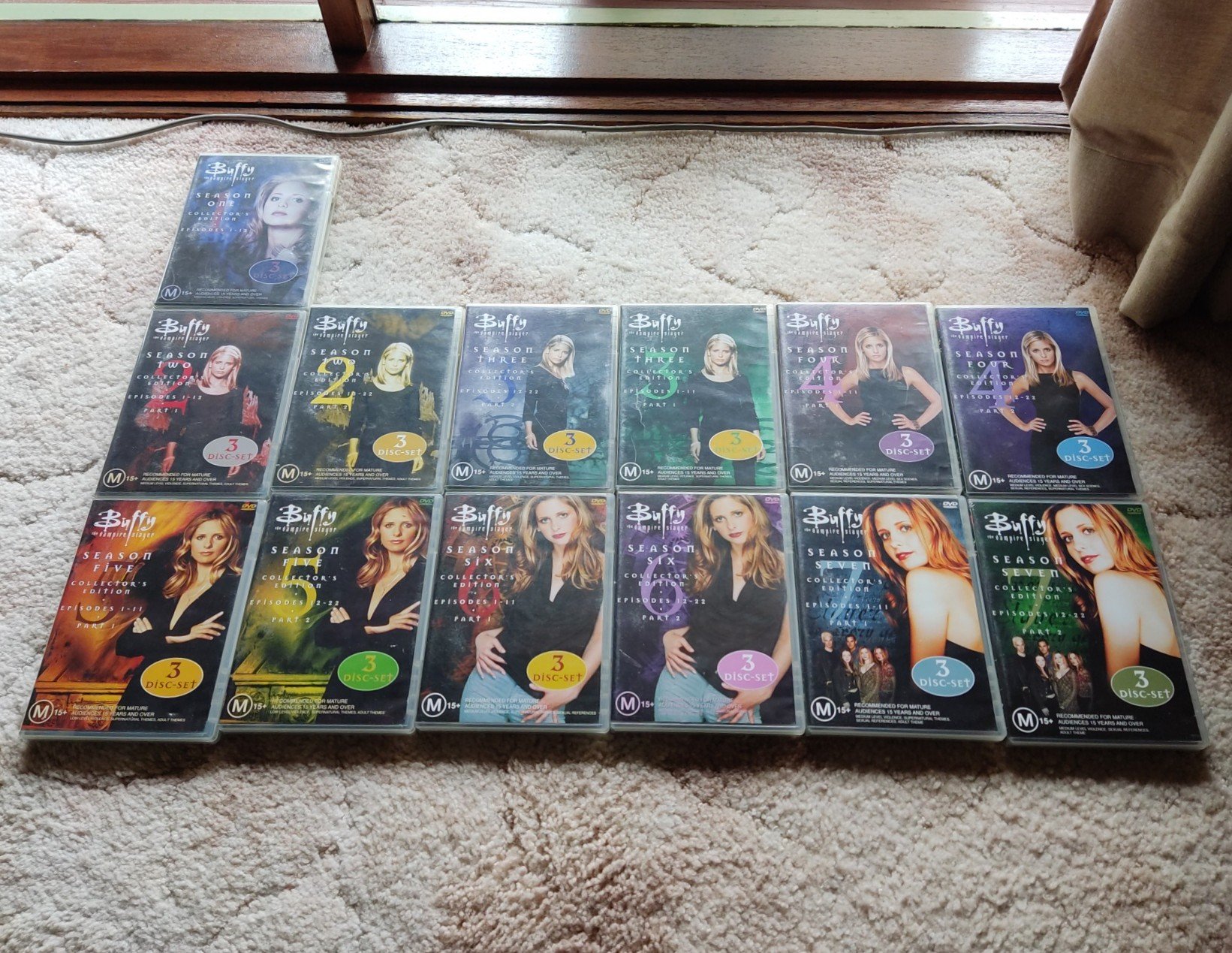 Buffy the Vampire Slayer Full DVD Set |﻿ Vinyl, CD, and Blu-ray