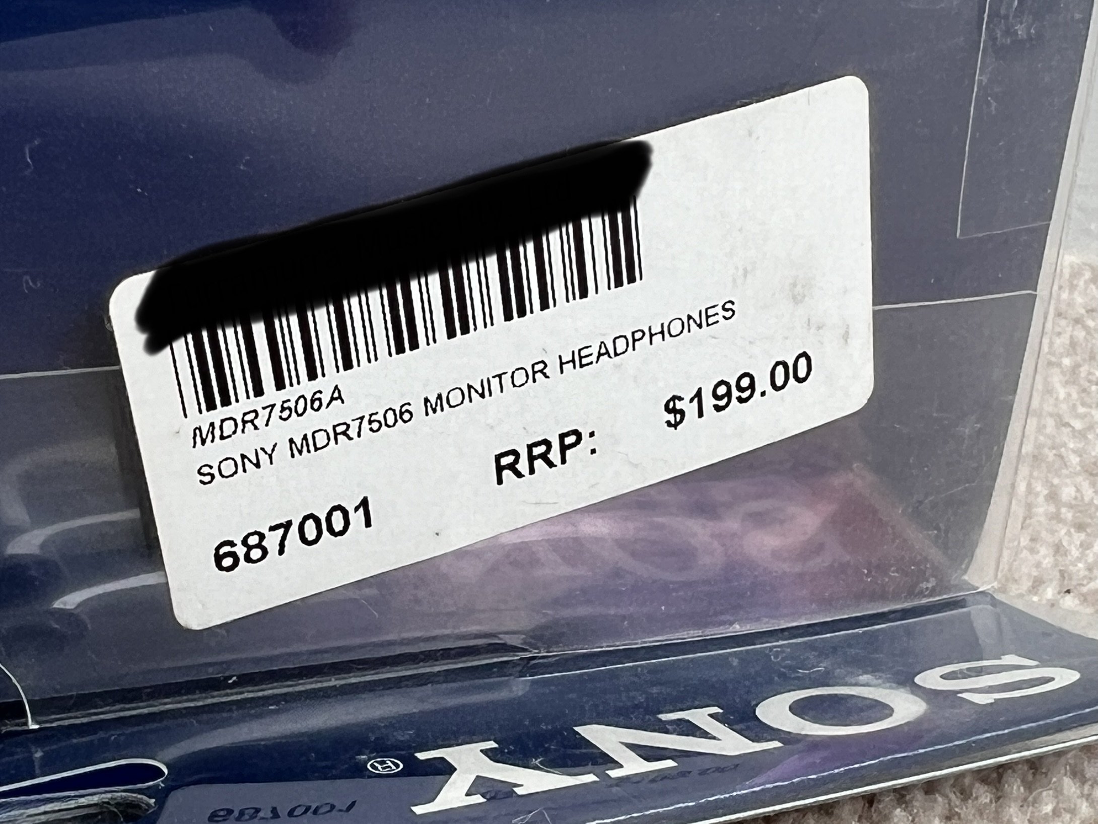 Sony MDR-7506 Pro Headphones (Brand New) - Stereo, Home Cinema ...