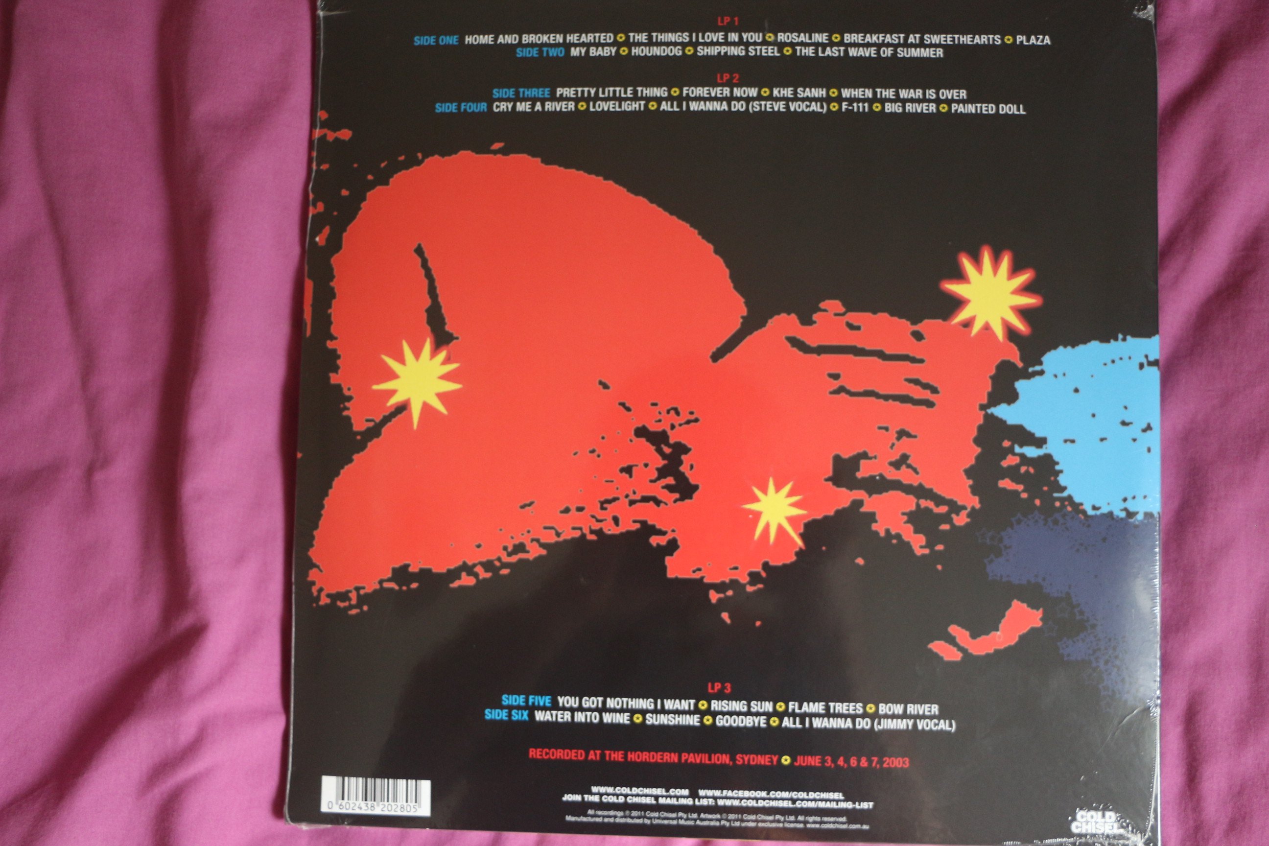 Cold Chisel-Ringside Vinyl |﻿ Vinyl, CD, and Blu-ray